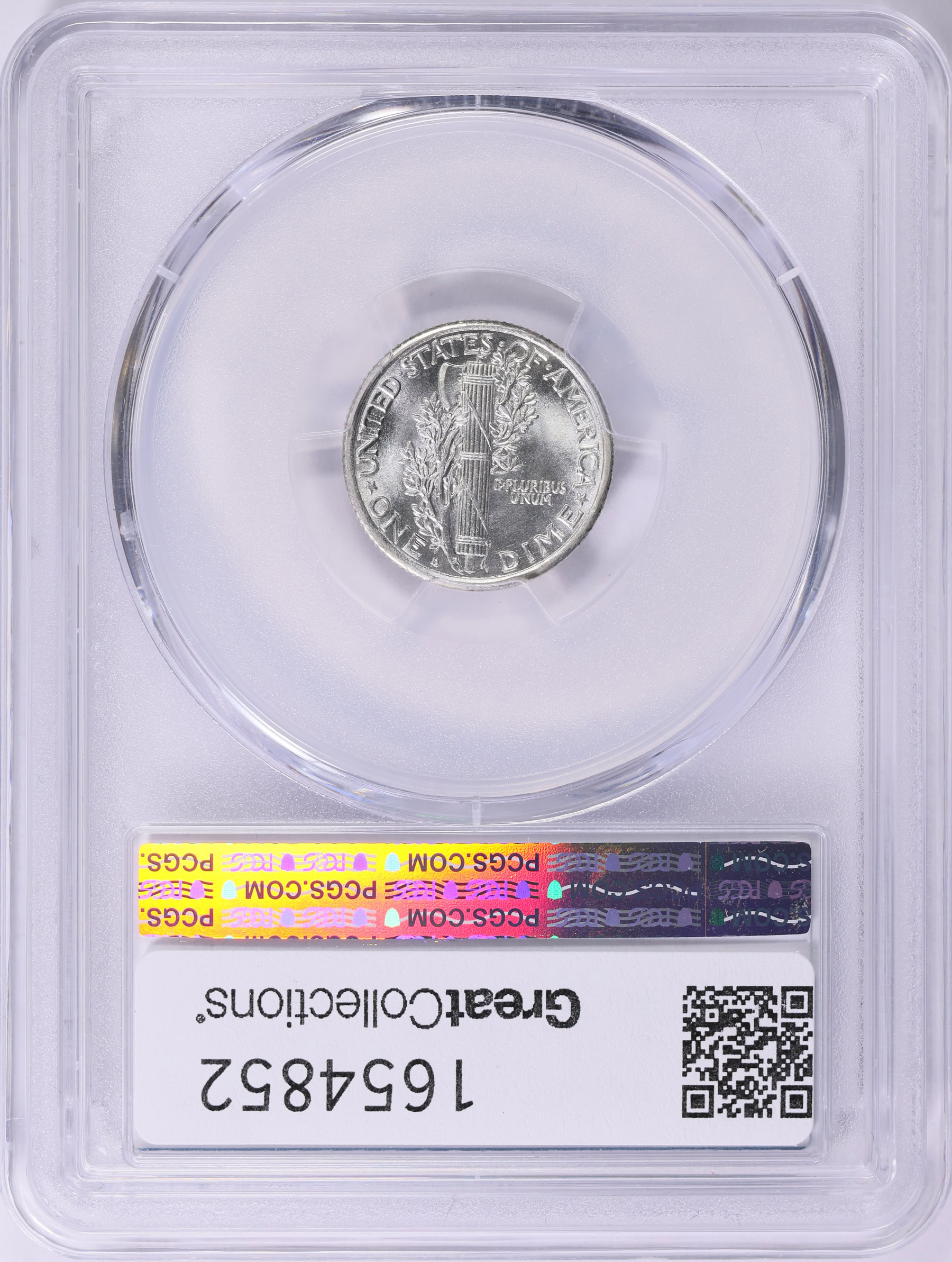 1924-D Mercury Dime PCGS MS-67 FB (Item 1654852) | GreatCollections Coin Auctions