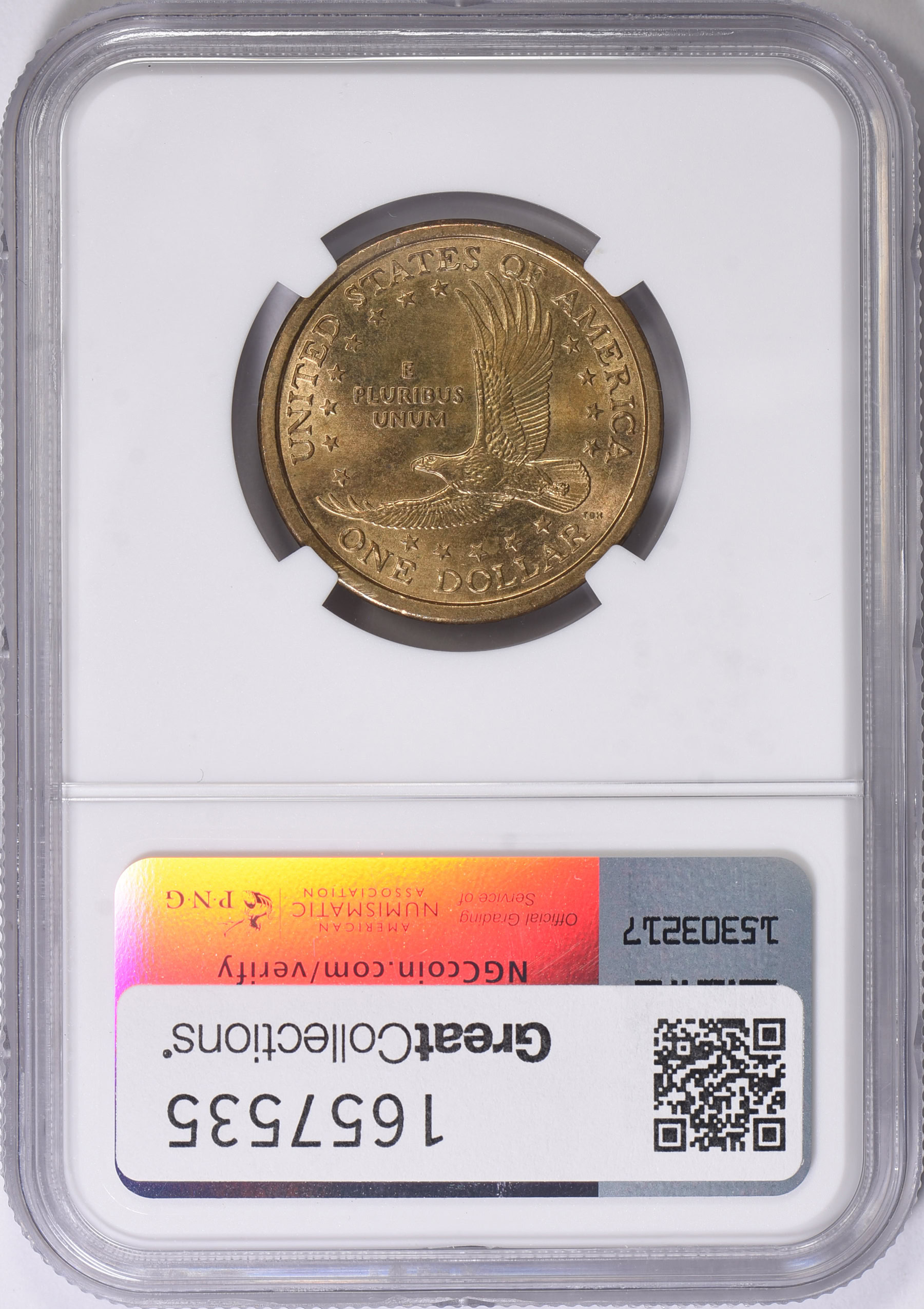 2000-P Sacagawea Dollar Wounded Eagle NGC MS-64 (Item 1657535 ...