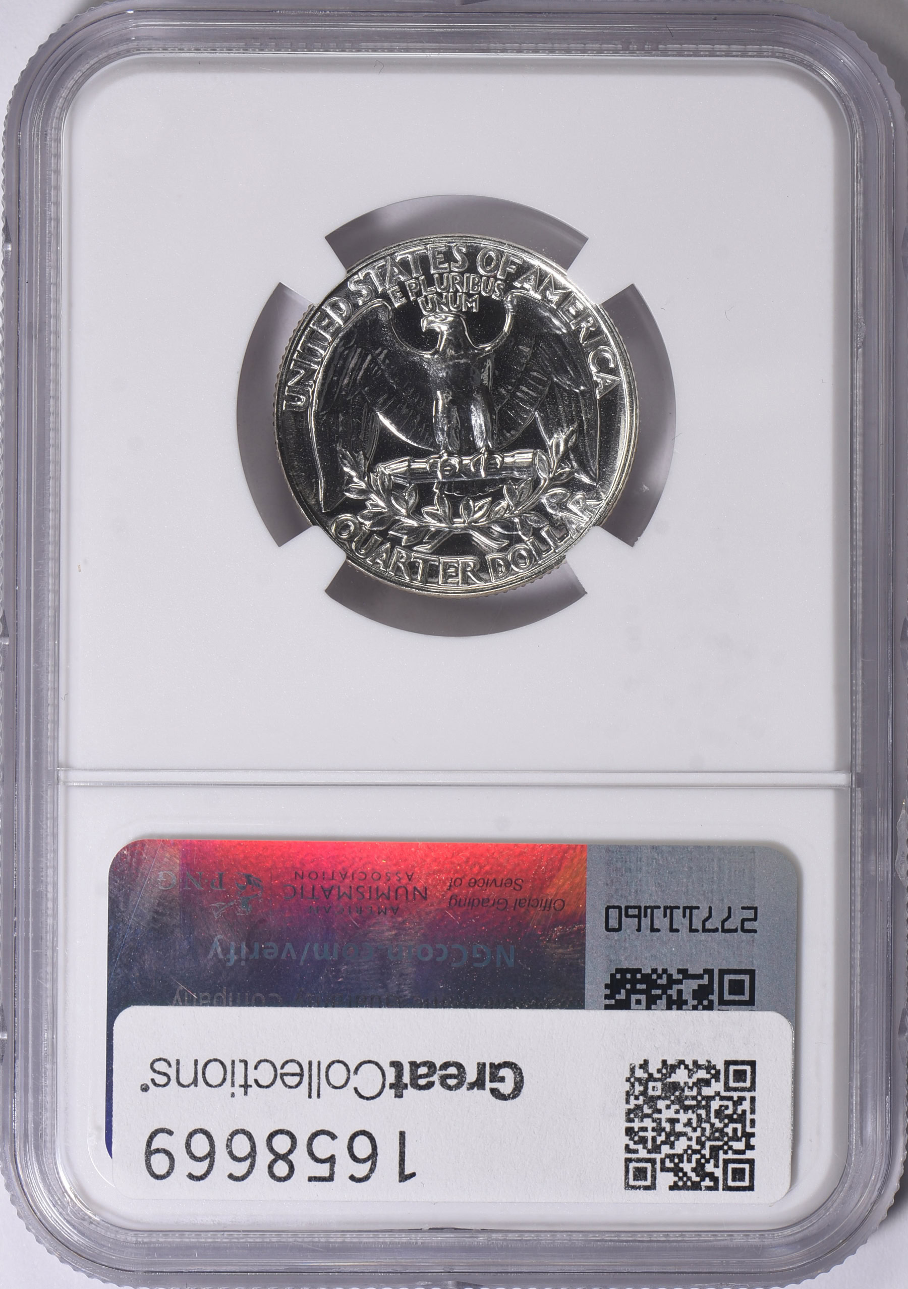 1956 Washington Quarter DDO VP-001 NGC Proof-68 (Item 1658669 ...