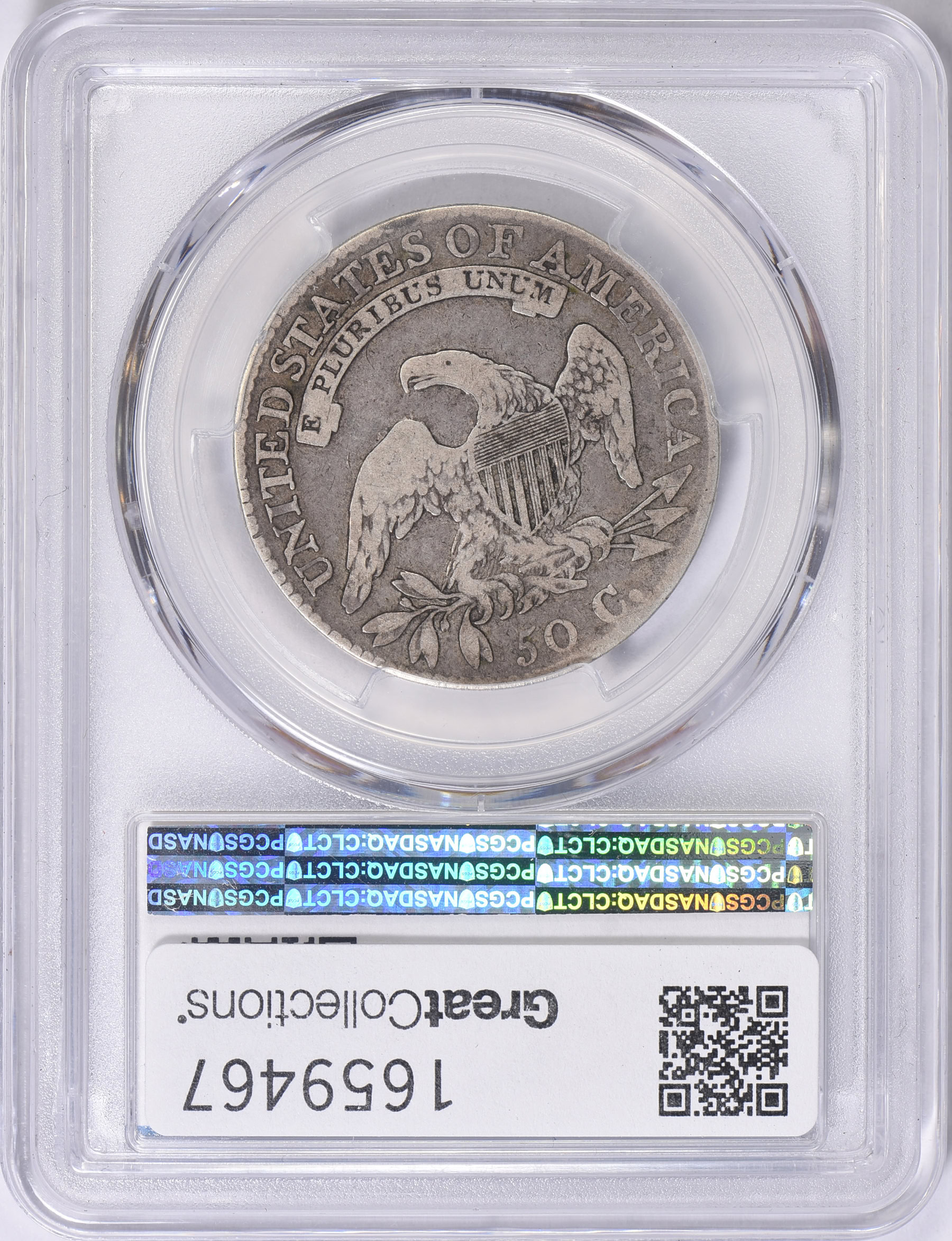 1815/2 Capped Bust Half Dollar PCGS F-12 (Item 1659467 ...