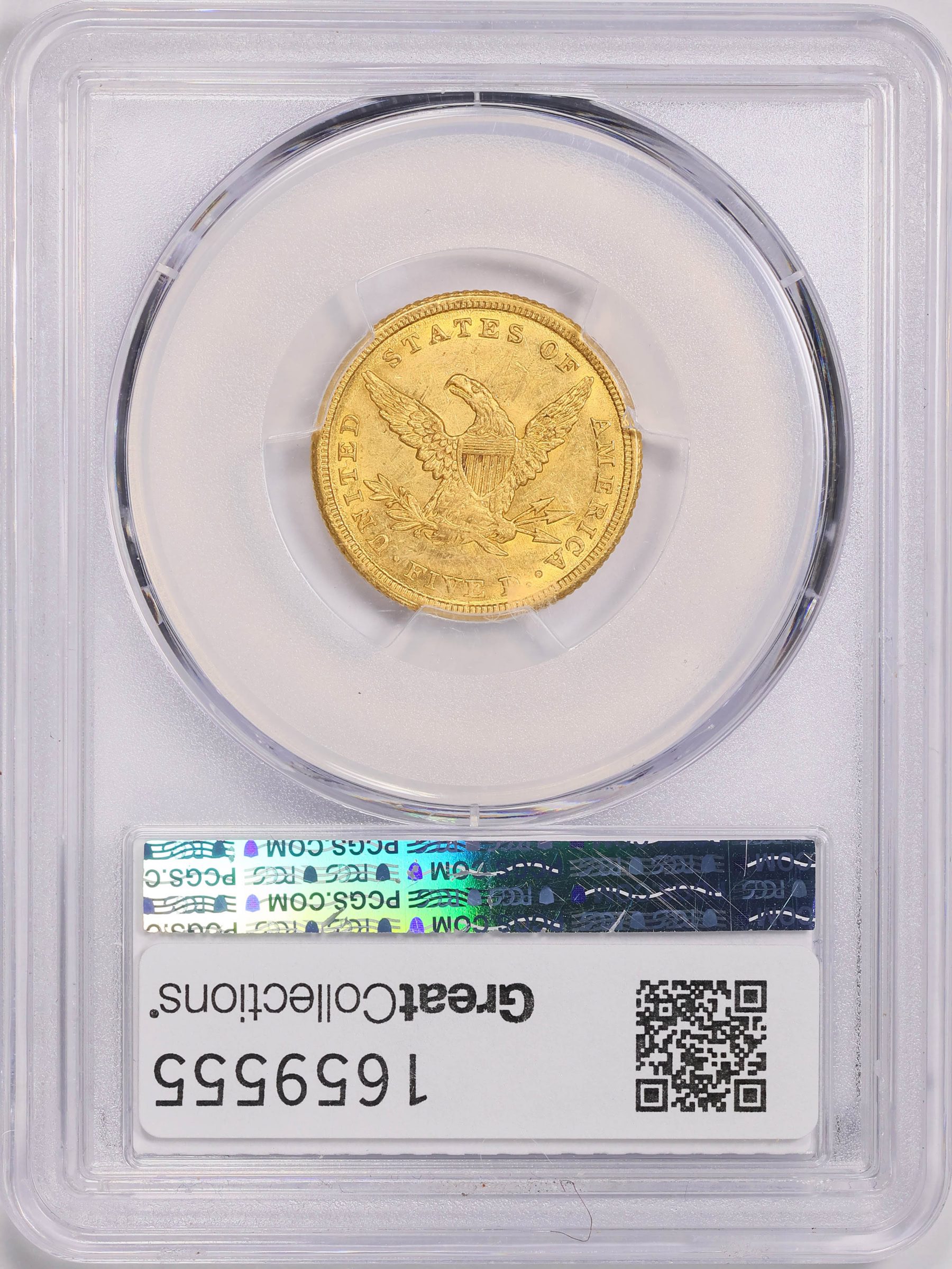 1840 Liberty Gold Half Eagle PCGS Genuine Unc Details (Item 1659555 ...