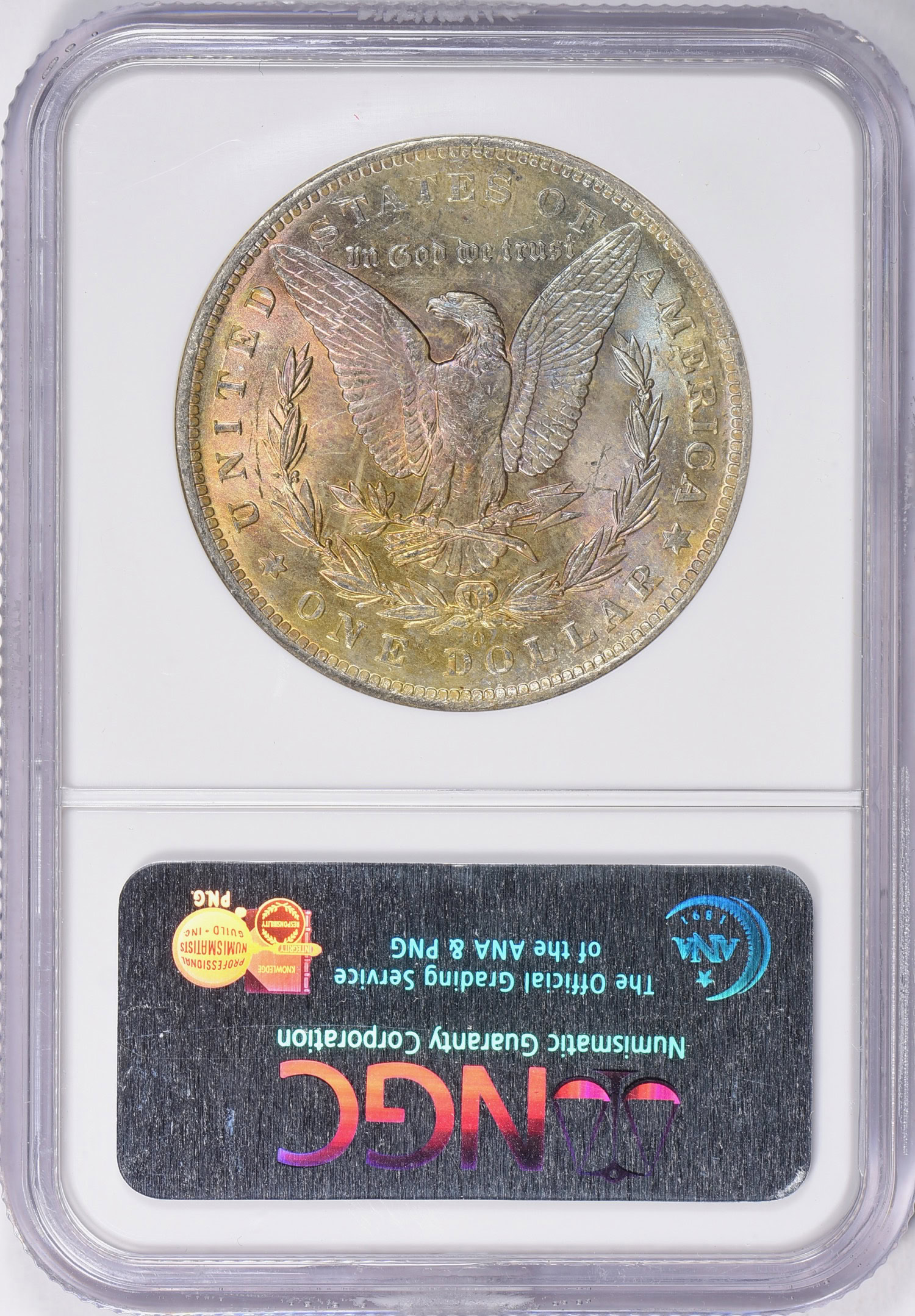 1883-O Morgan Silver Dollar NGC MS-63 (Toned) (Item 1660079) | GreatCollections Coin Auctions