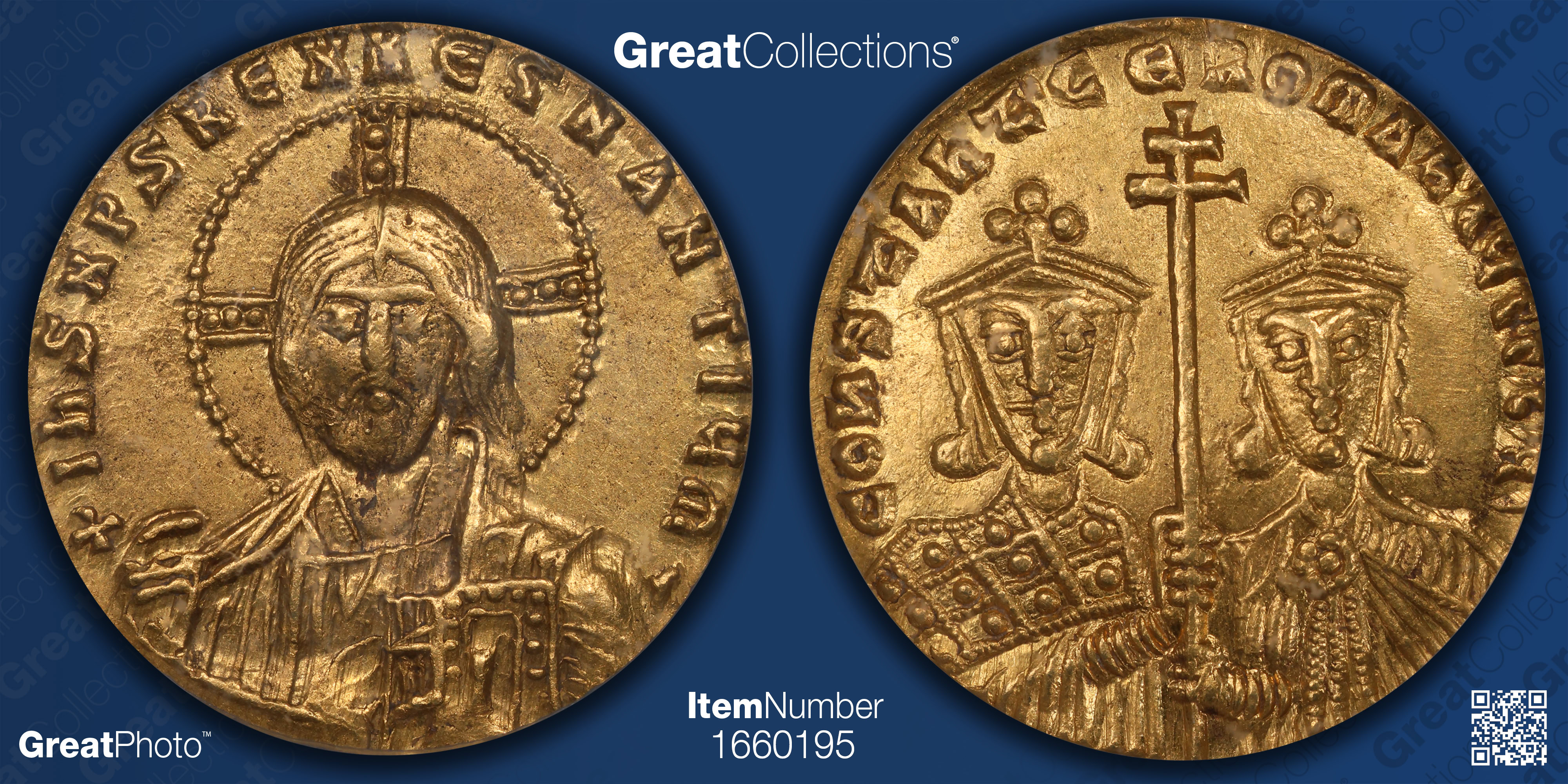 Ancient Byzantine Empire, Constantine VII & Romanus II (A.D. 913-959) c ...