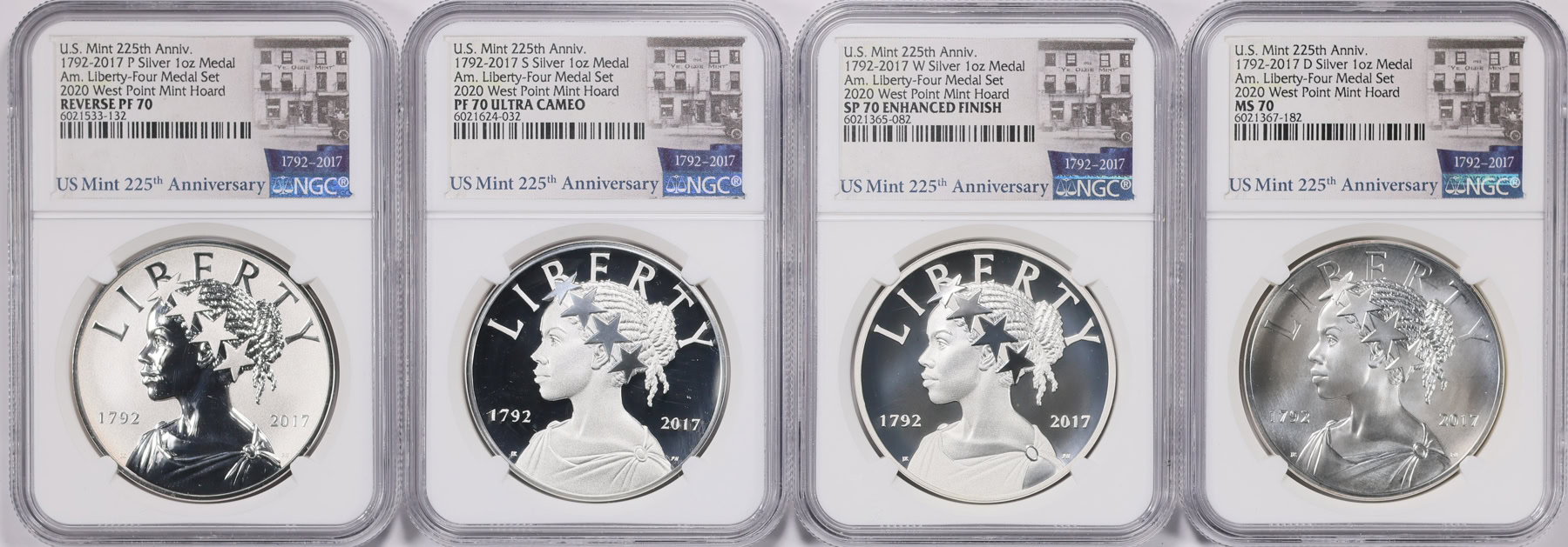 2017 American Liberty Silver Medal Set 225th Anniversary Early Releases ...