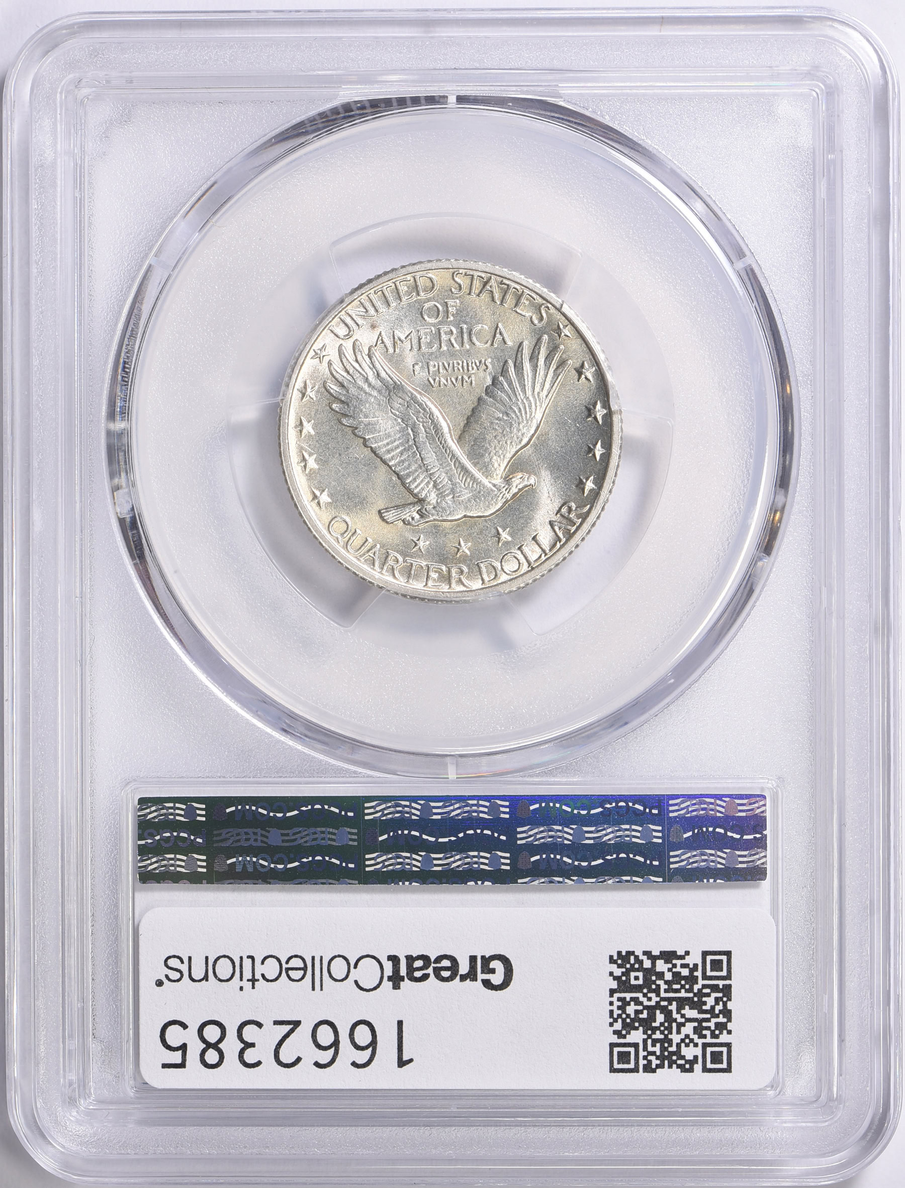 1927 Standing Liberty Quarter PCGS MS-63 FH (CAC Green) (Item 1662385 ...