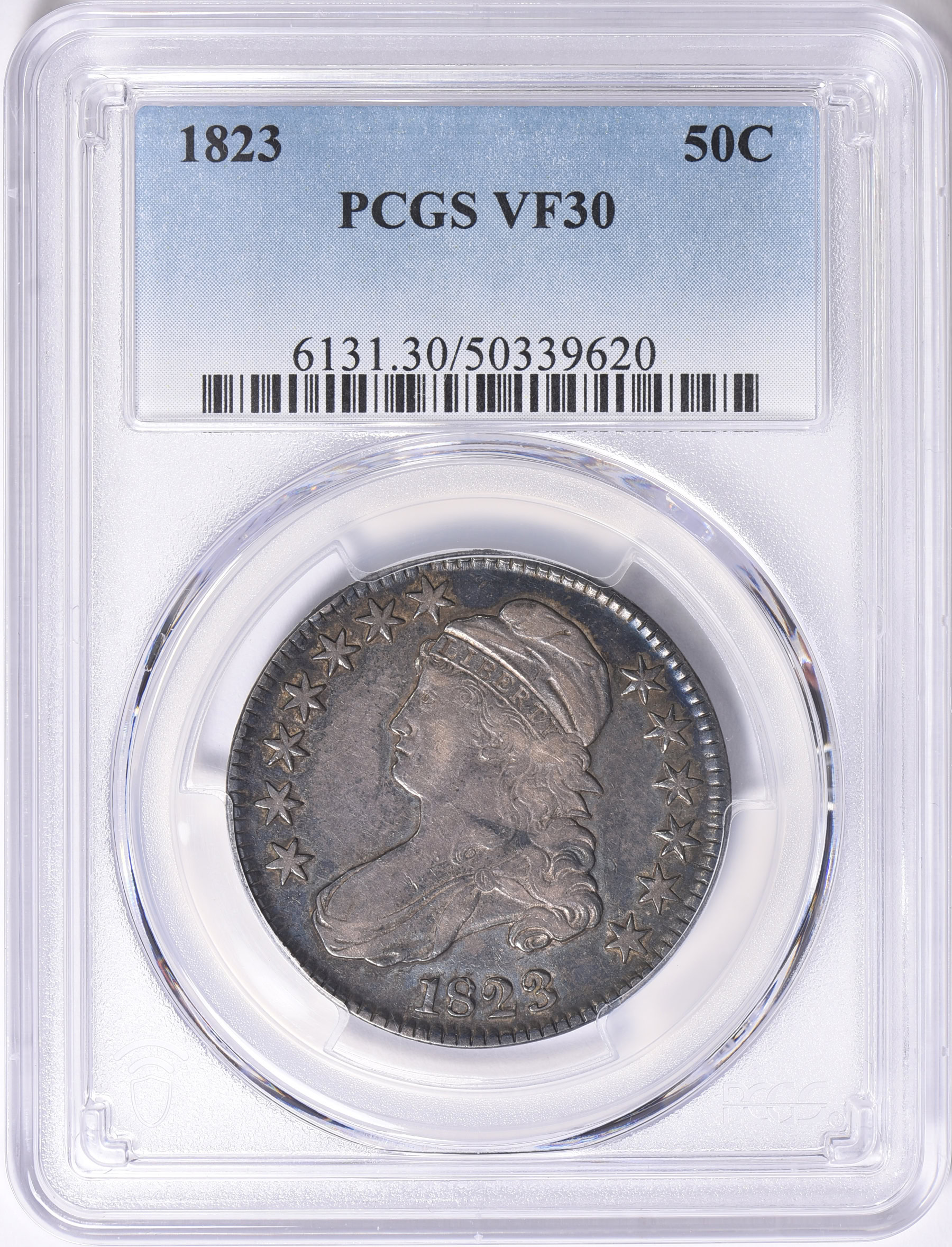 1823 Capped Bust Half Dollar PCGS VF-30 (Item 1662422 ...