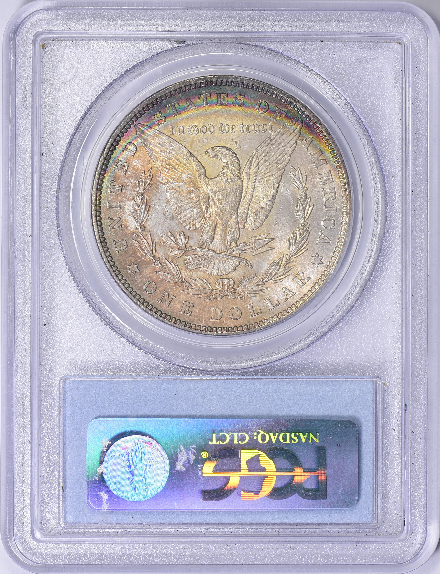 1883 Morgan Silver Dollar PCGS MS-64 (Toned) (Item 1662727) | GreatCollections Coin Auctions