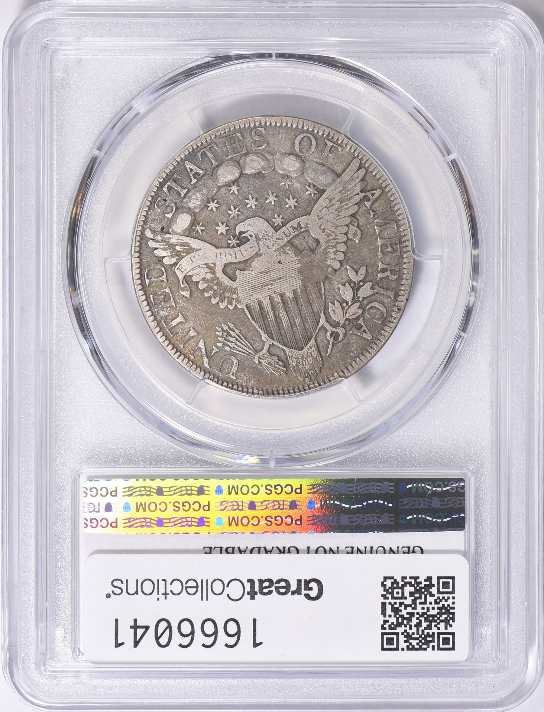 1803 Draped Bust Half Dollar Large 3 PCGS Genuine Fine Details (Item ...