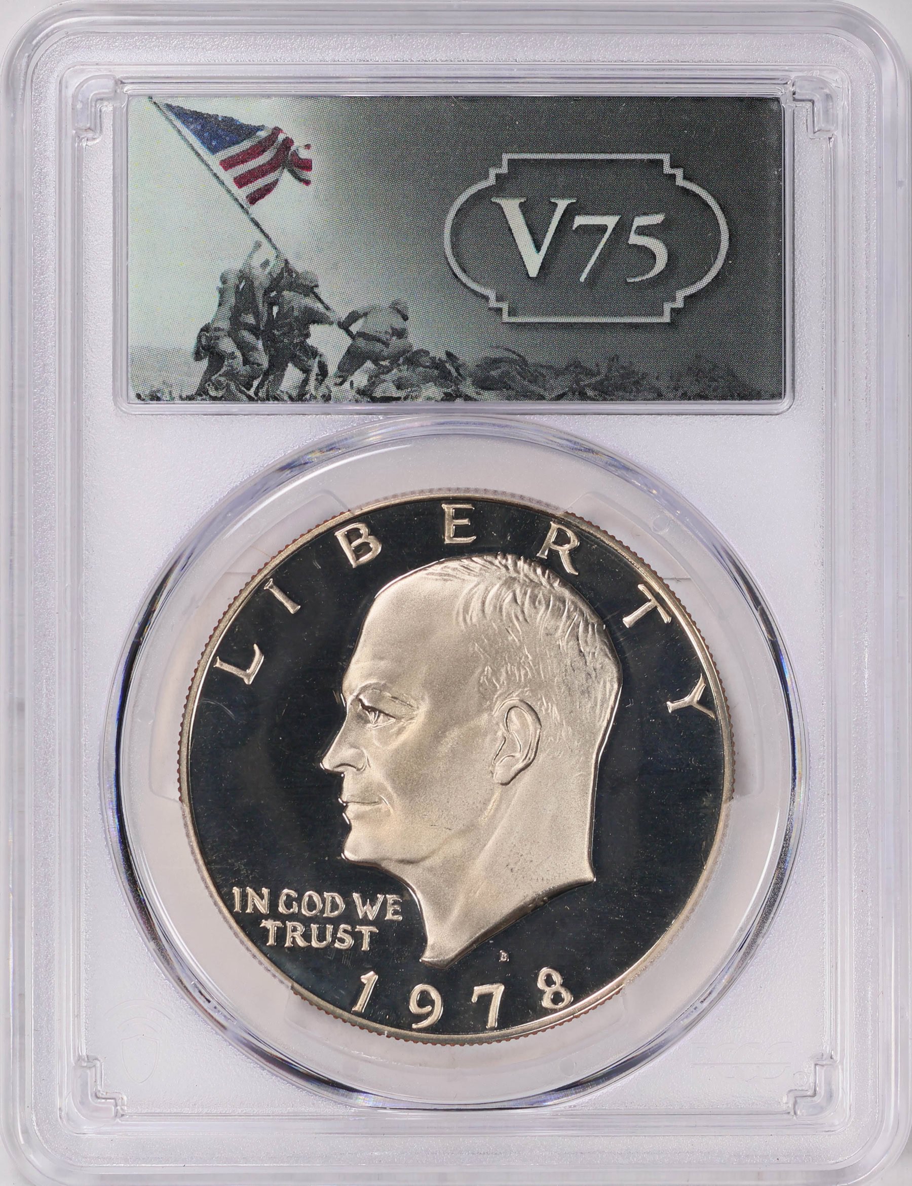 1978-S Eisenhower Dollar PCGS Proof-69 DCAM (V75 Label) (Item 1667415 ...