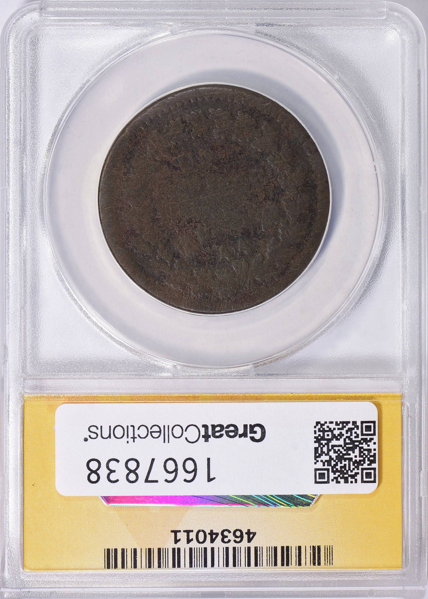 France L'An 8 (1799-1800)-AA Decime KM-645.2 ANACS G-04 Details (Item ...