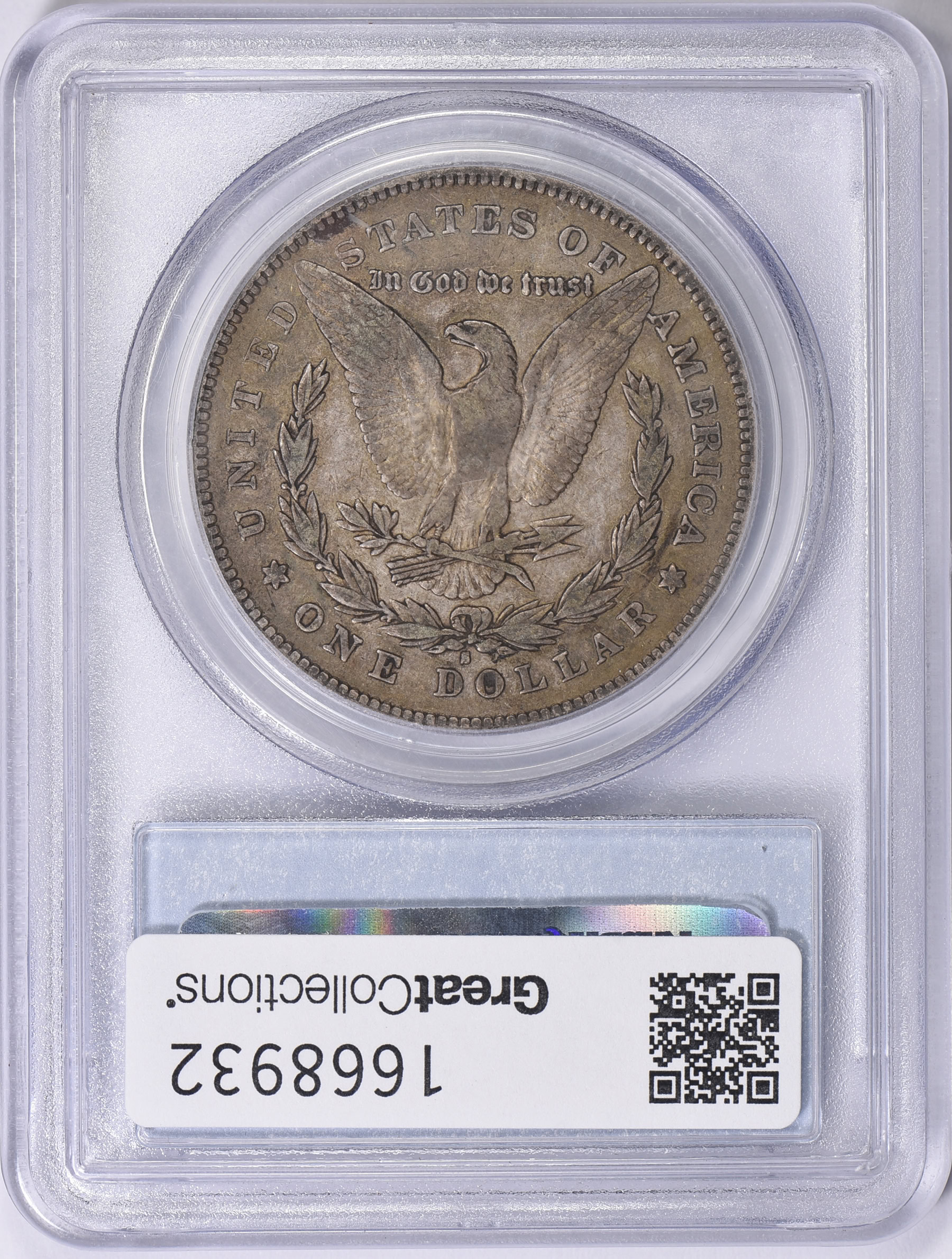 1878-S Morgan Silver Dollar Doubled RIB VAM-22 Hot 50 PCGS VF-30 (CAC Green) (Toned) (Item ...