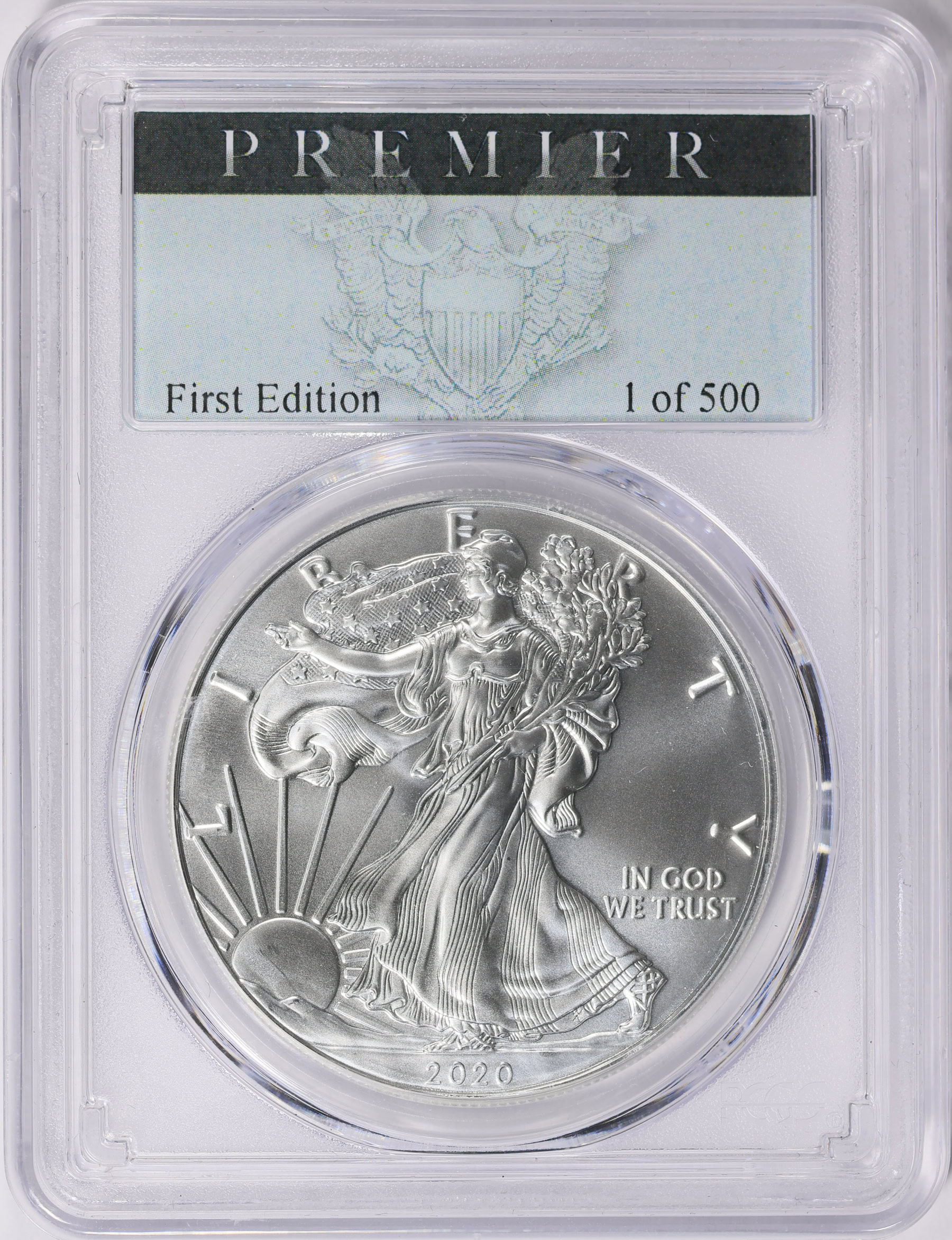 2020-(P) $1 Silver Eagle Emergency Issue Struck at Philadelphia PCGS MS ...