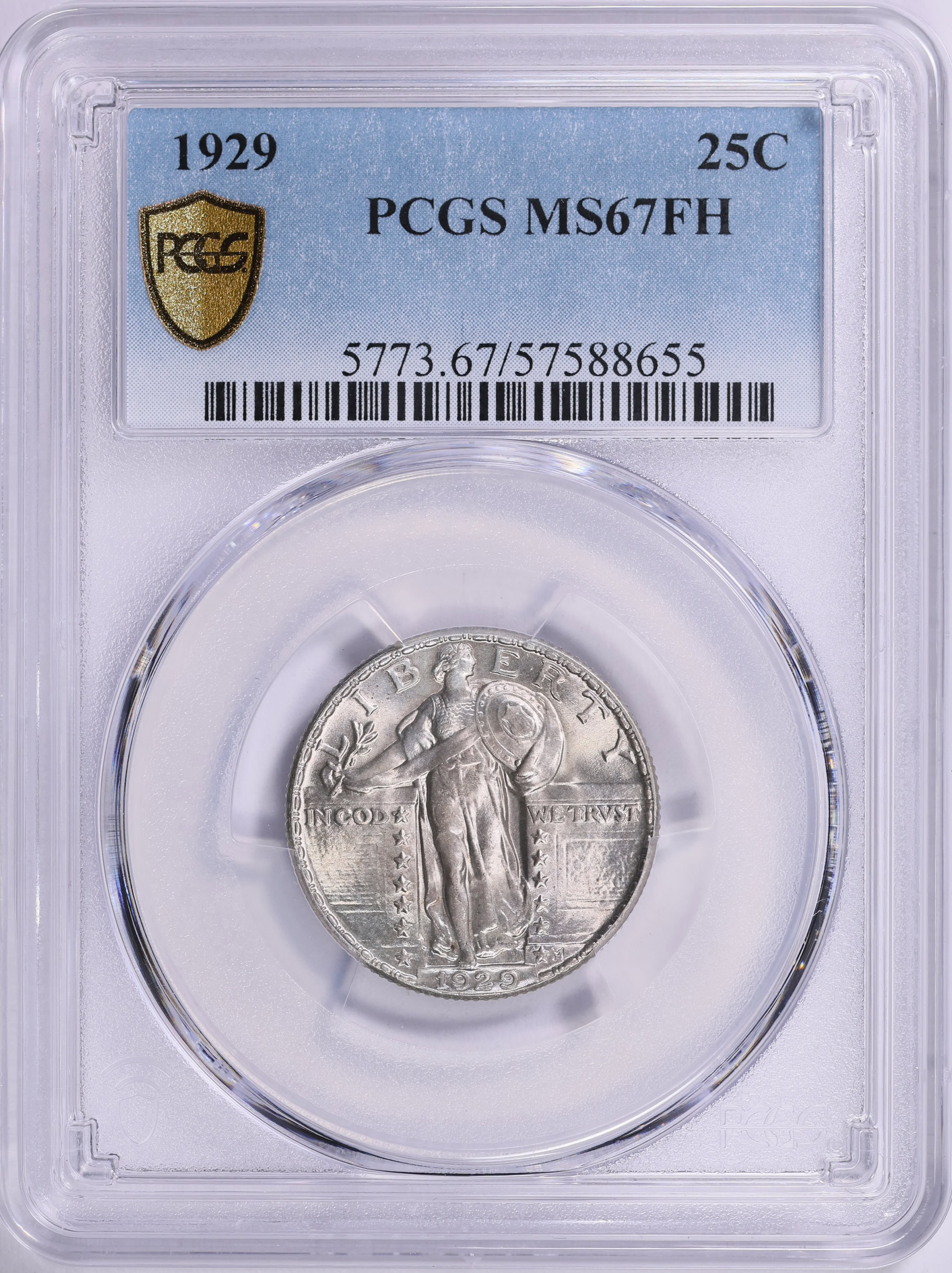 1929 Standing Liberty Quarter PCGS MS-67 FH (Item 1670222 ...