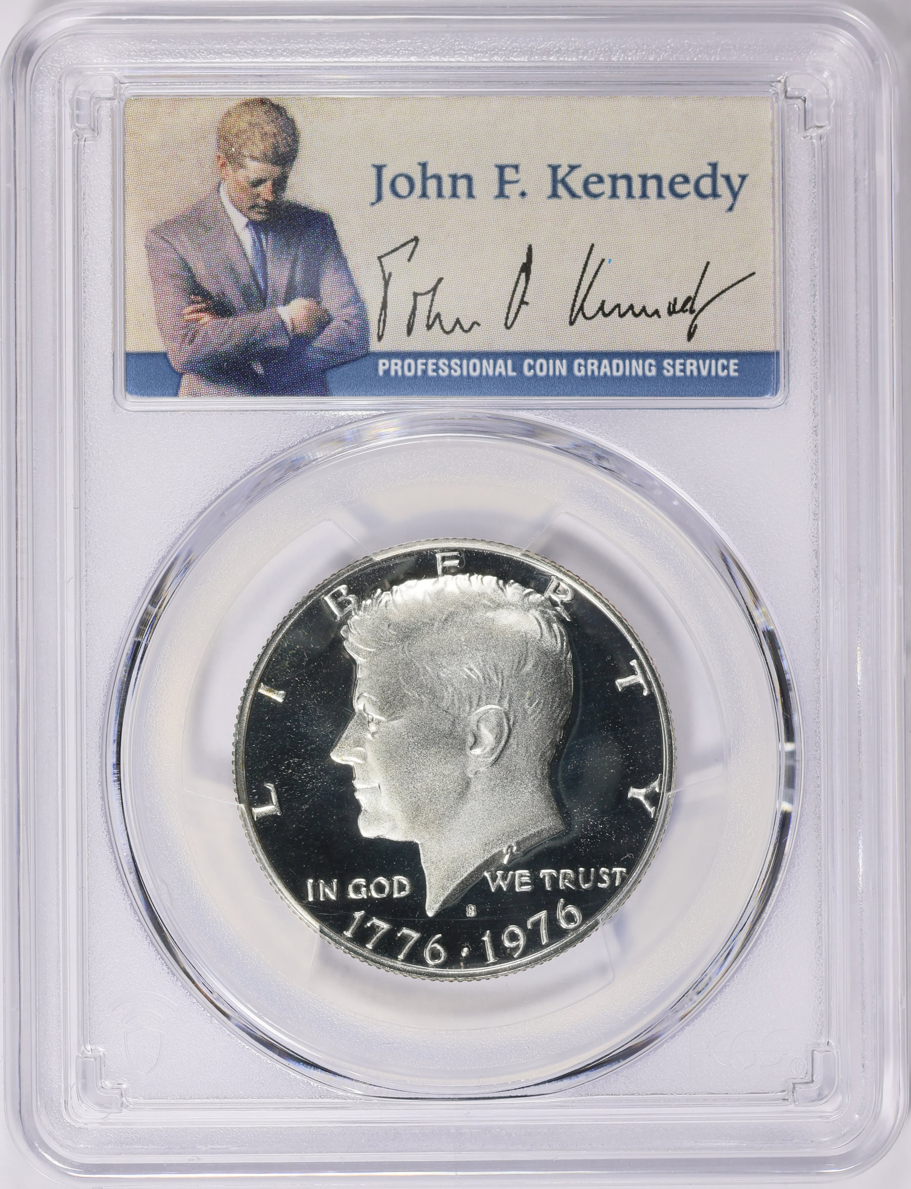 1976-S Kennedy Half Dollar Silver PCGS Proof-70 DCAM (John F. Kennedy ...