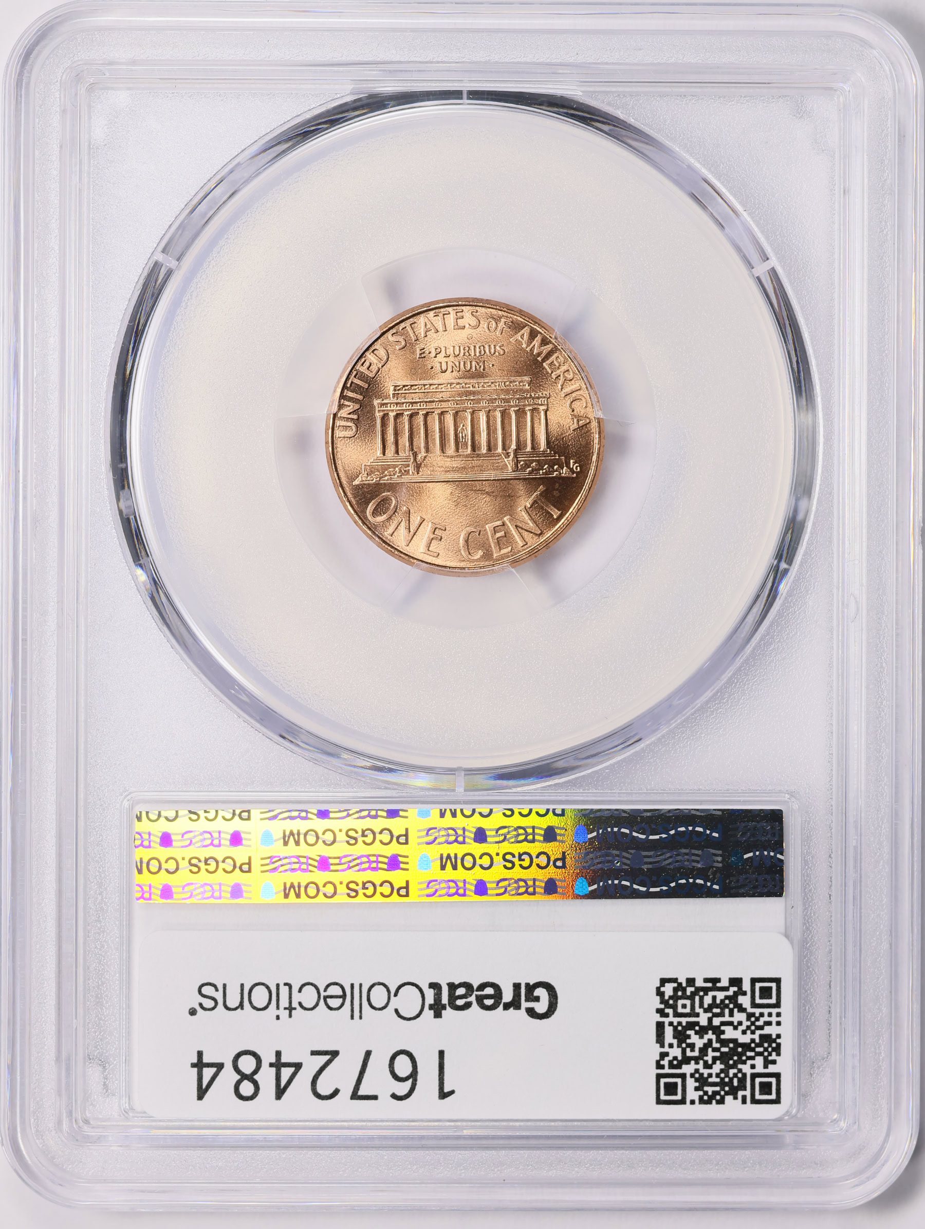2000 Lincoln Cent "Cheerios" Cent PCGS MS-67 RD (With Original Cheerios ...