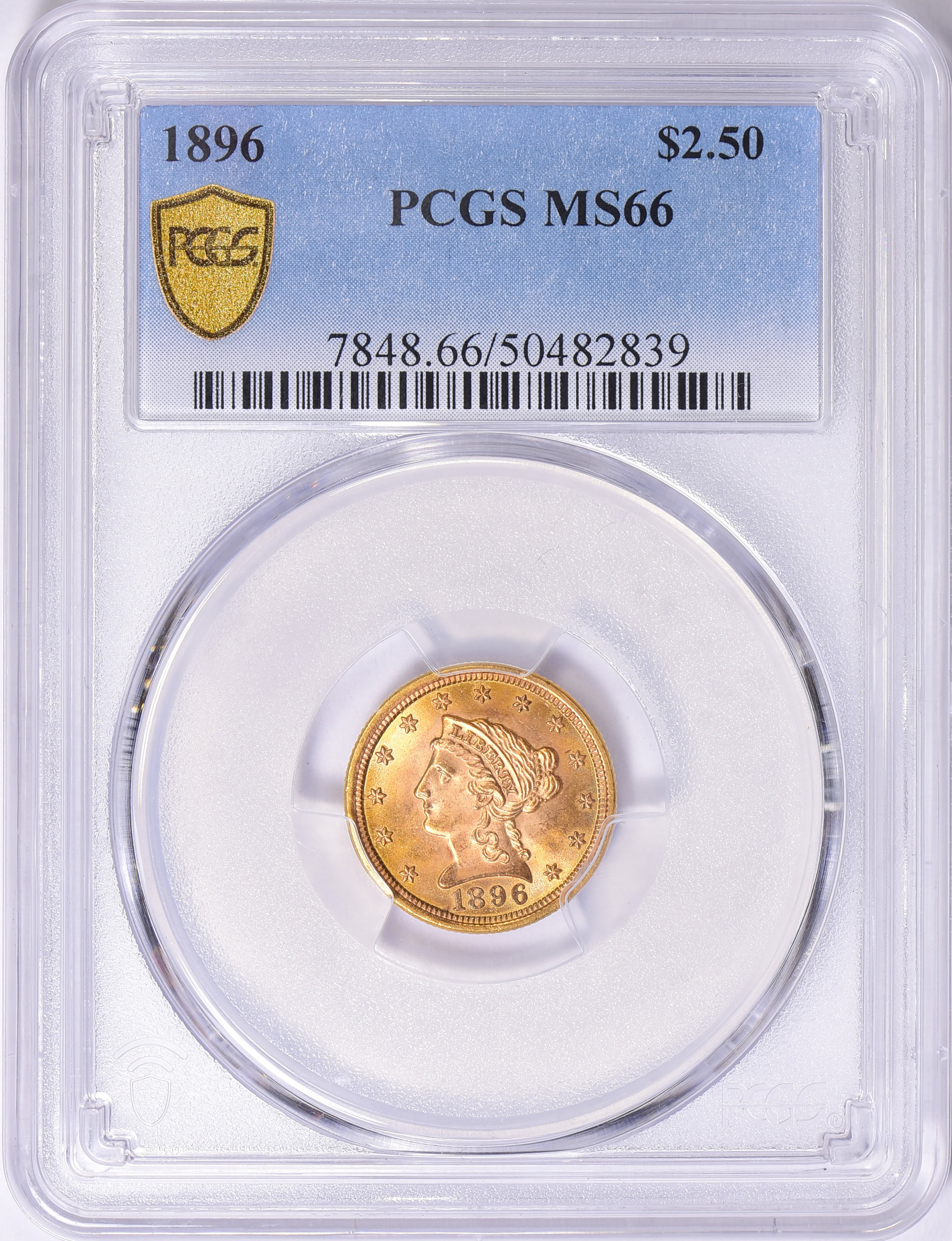 1896 Liberty Gold Quarter Eagle PCGS MS-66 (Item 1673320 ...
