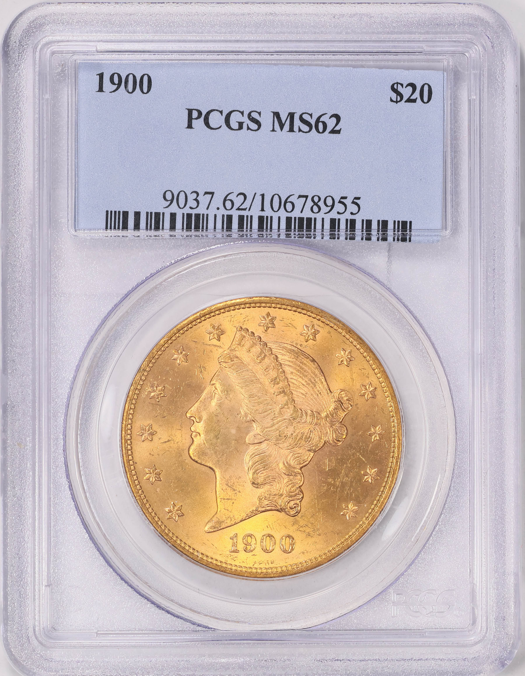 1900 Liberty Gold Double Eagle PCGS MS-62 (Item 1674344 ...