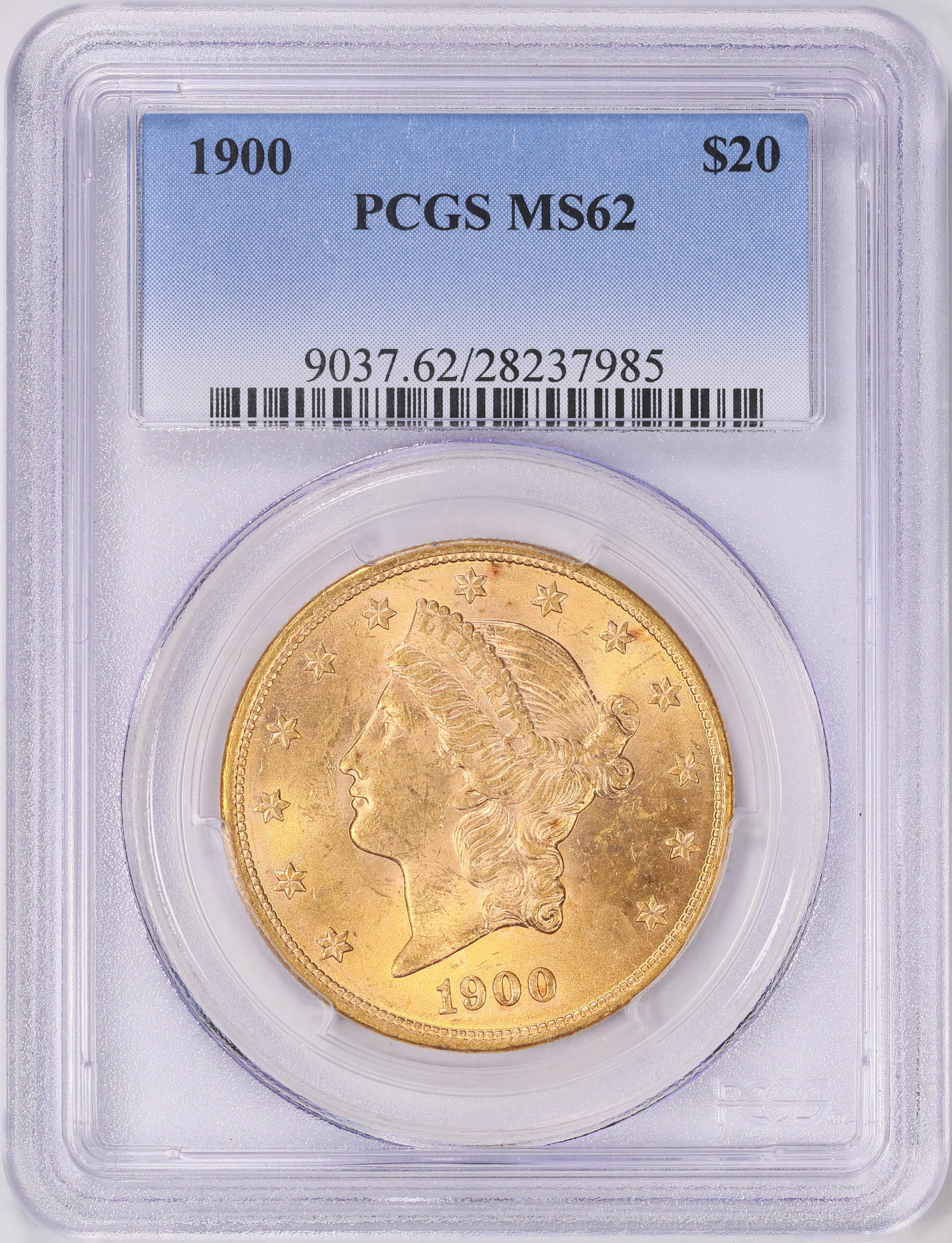 1900 Liberty Gold Double Eagle PCGS MS-62 (Item 1674348) | GreatCollections Coin Auctions