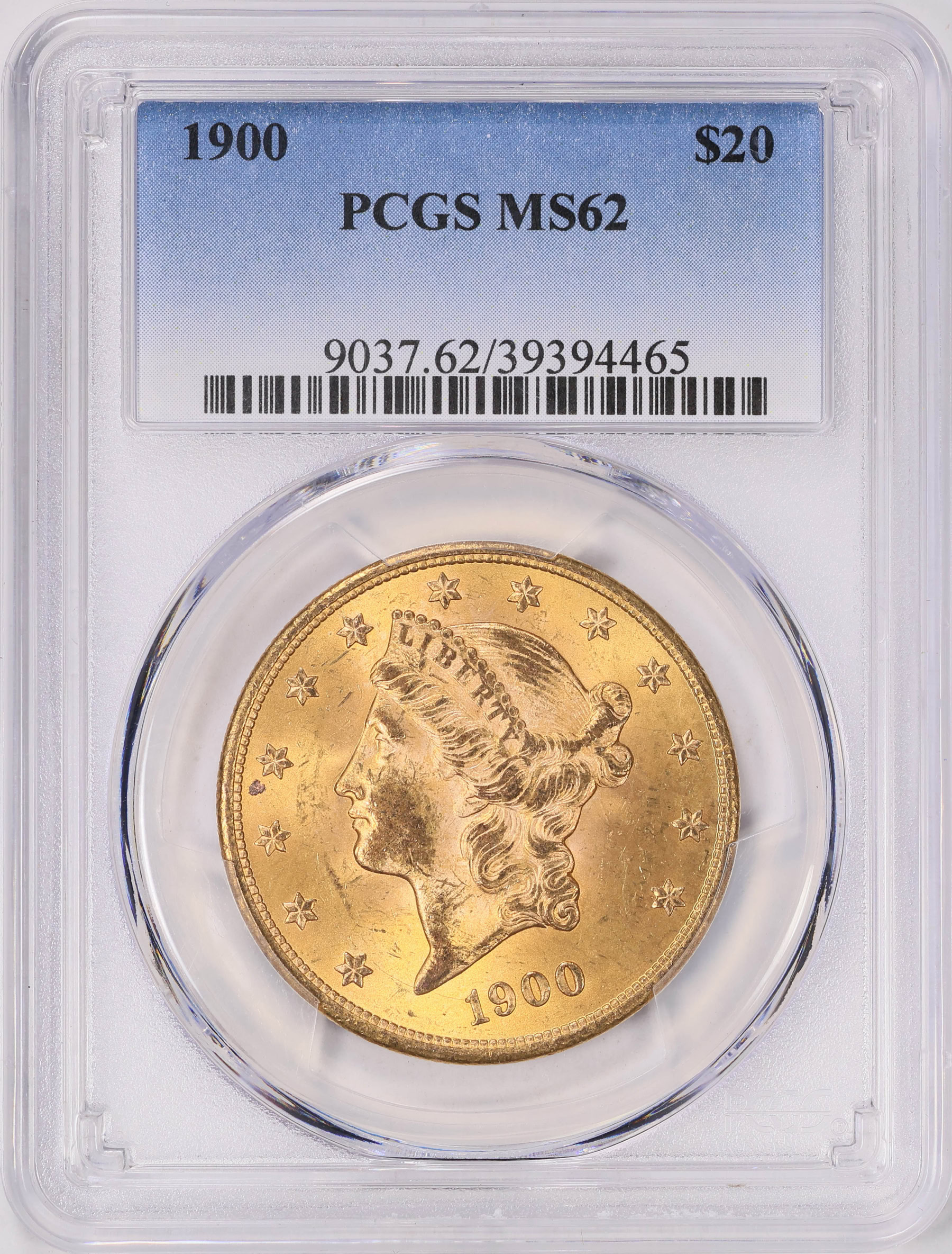 1900 Liberty Gold Double Eagle PCGS MS-62 (Item 1674349) | GreatCollections Coin Auctions