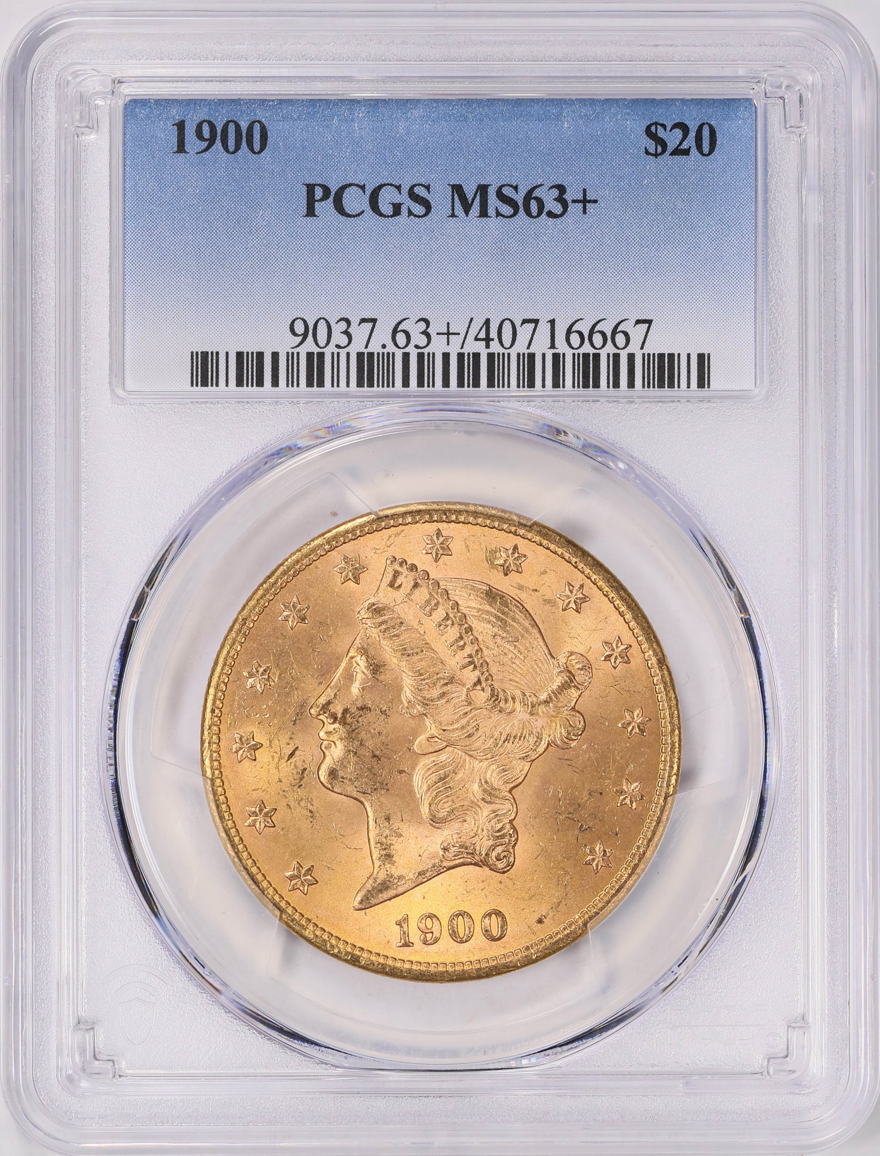 1900 Liberty Gold Double Eagle PCGS MS-63+ (Item 1674521 ...