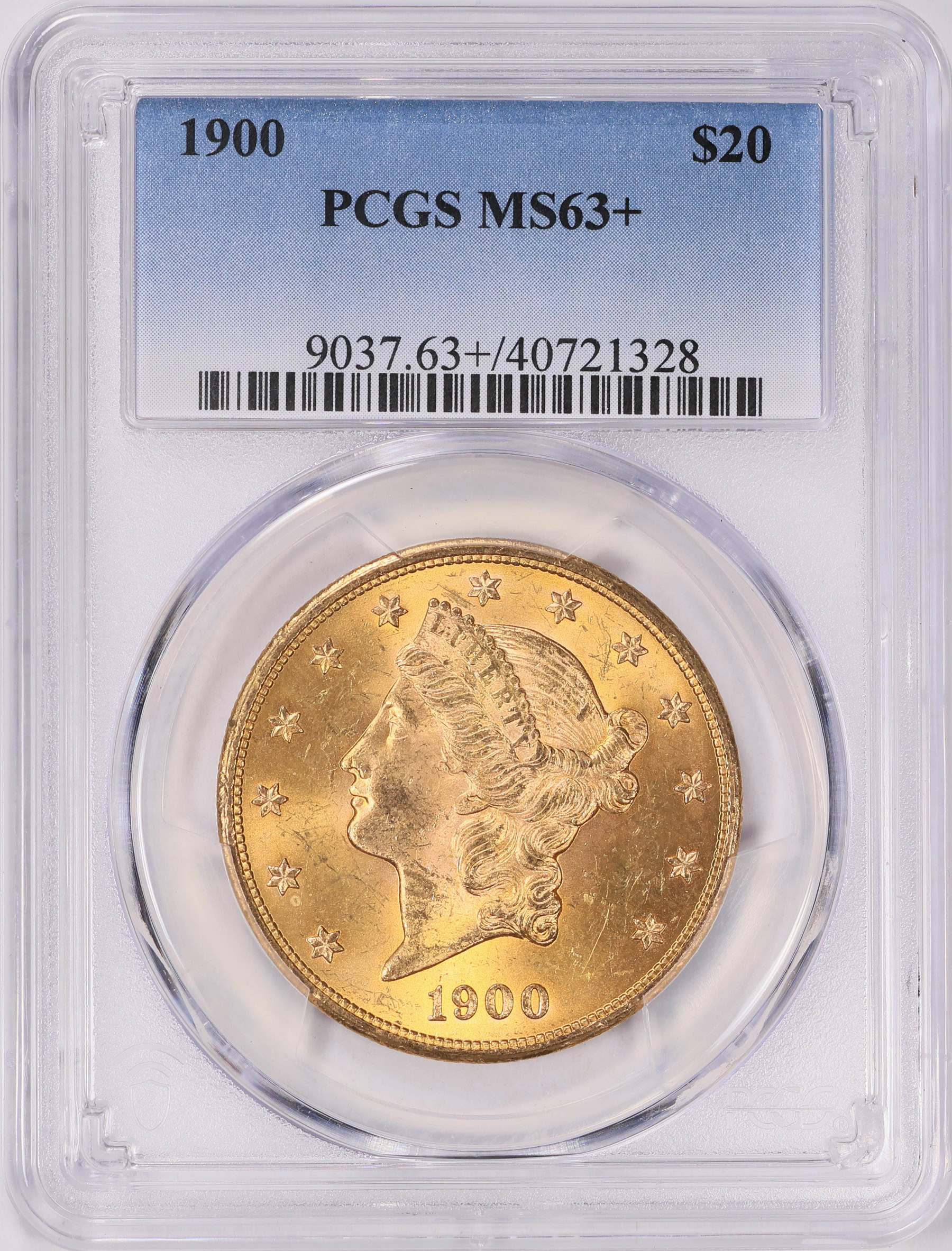 1900 Liberty Gold Double Eagle PCGS MS-63+ (Item 1674522) | GreatCollections Coin Auctions
