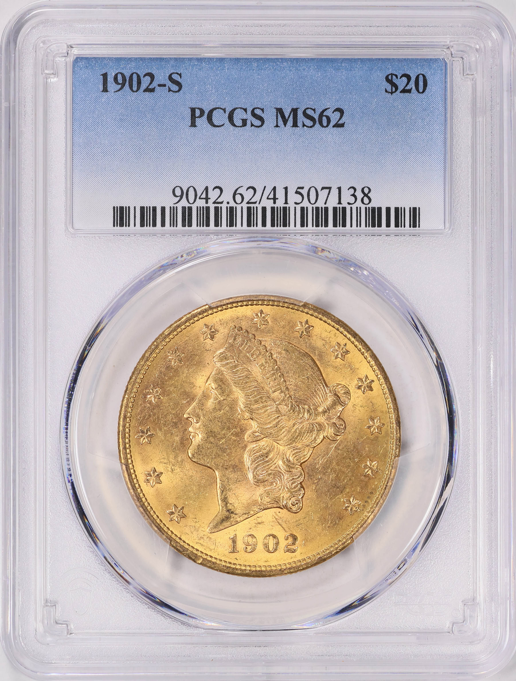 1902-S Liberty Gold Double Eagle PCGS MS-62 (Item 1674527 ...