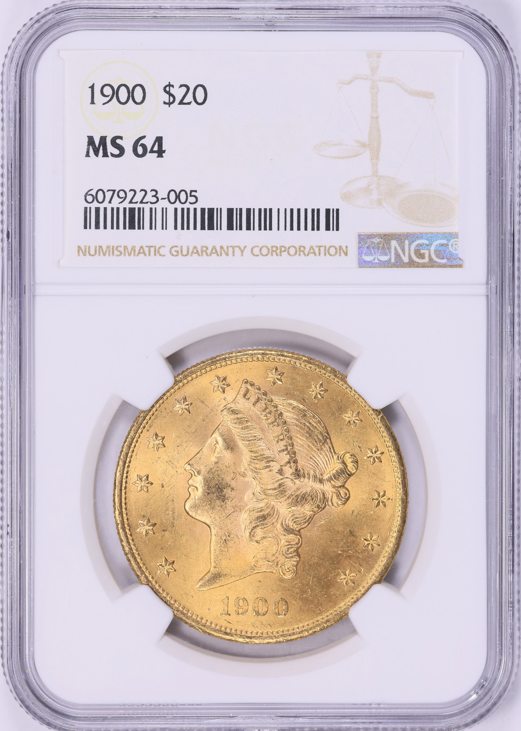 1900 Liberty Gold Double Eagle NGC MS-64 (Item 1674589 ...