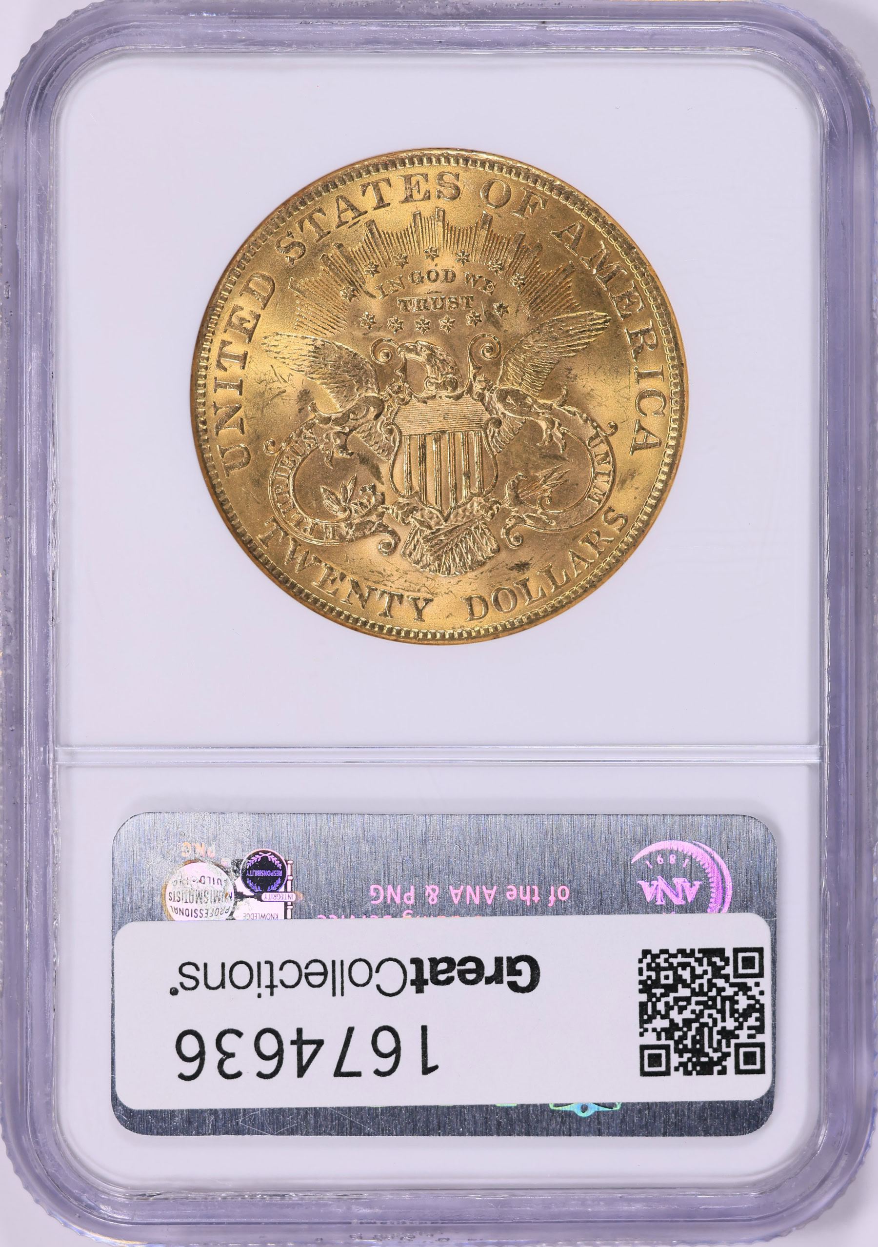 1903 Liberty Gold Double Eagle NGC MS-63 (Item 1674636 ...