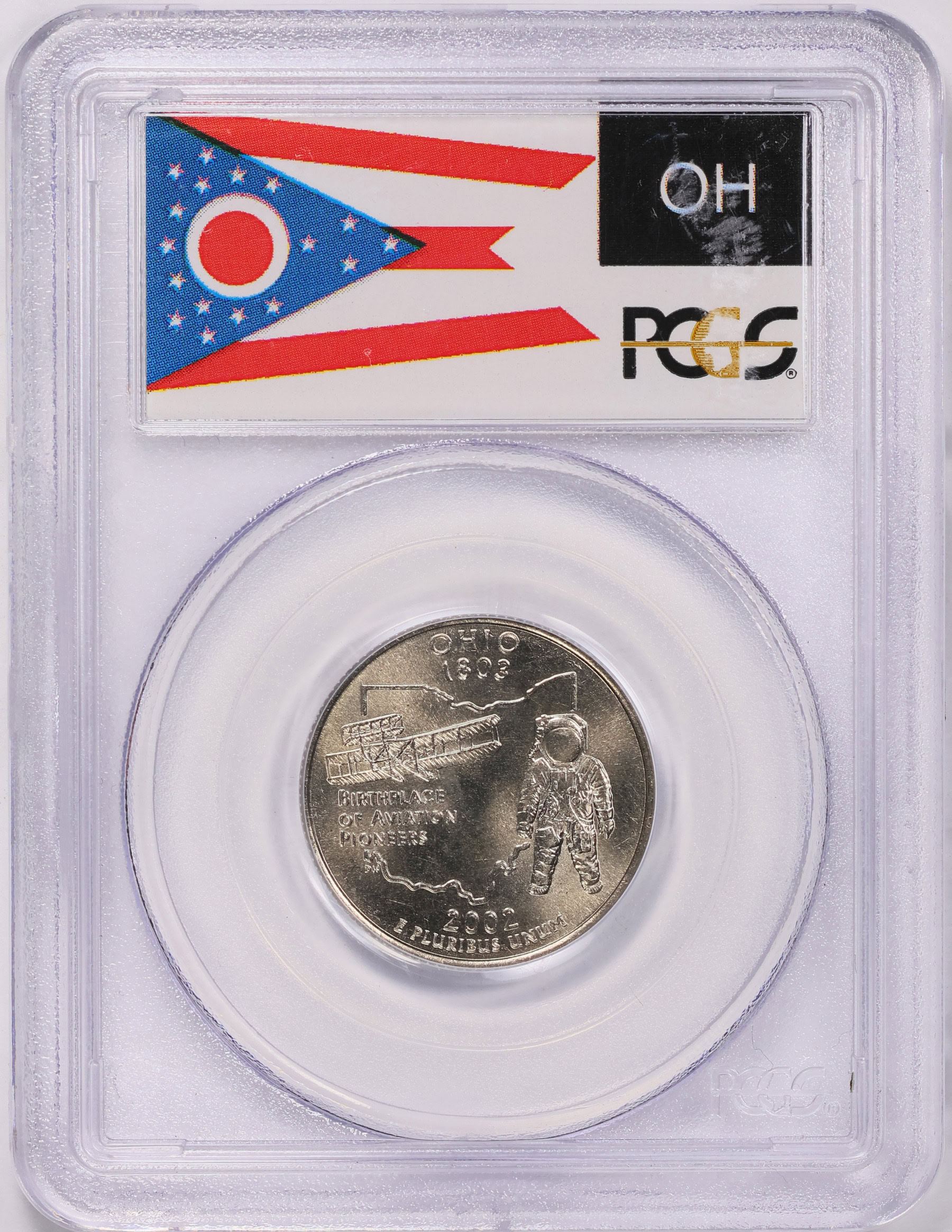 2002-D State Quarter Ohio PCGS MS-68 (Item 1676757) | GreatCollections ...
