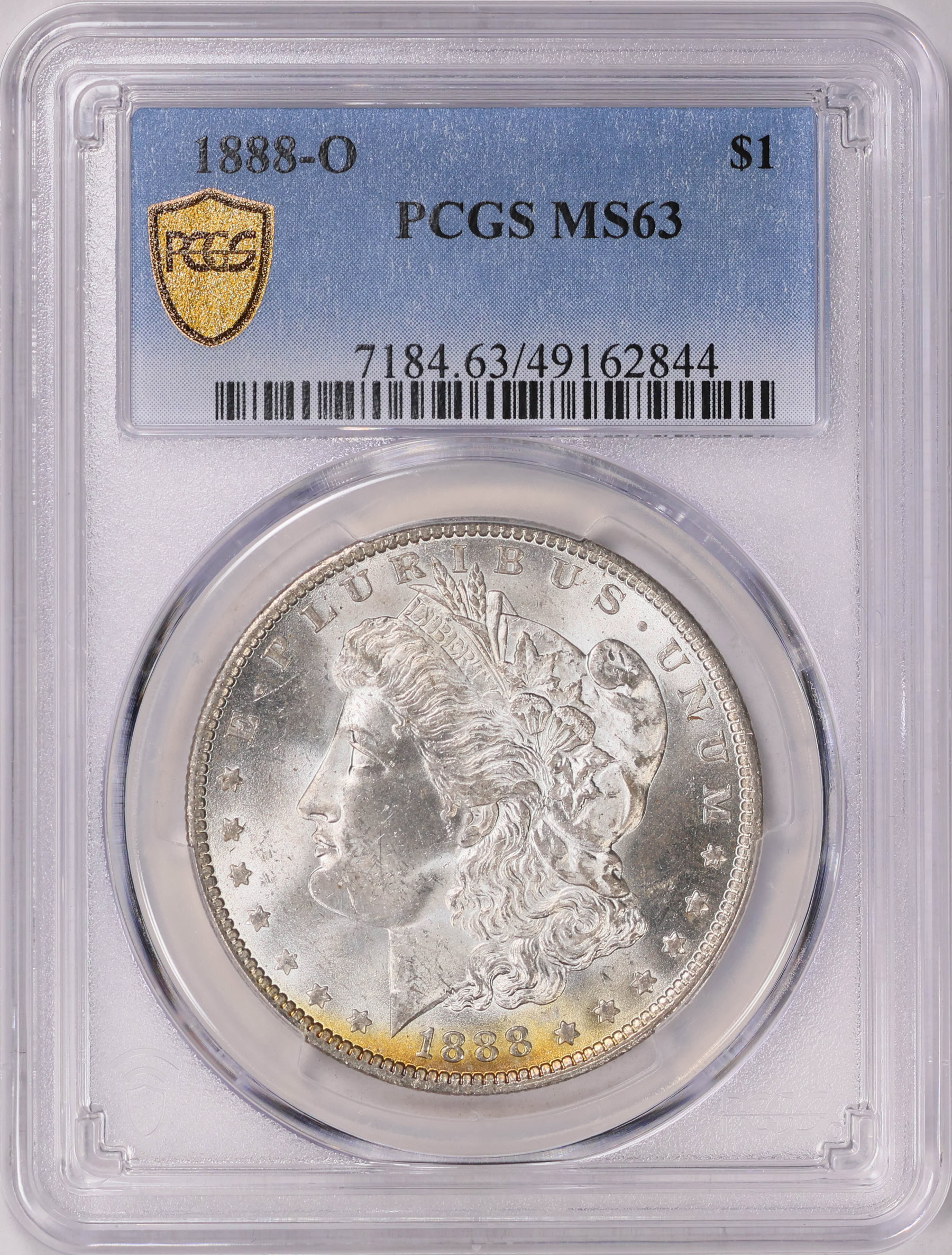 1888-O Morgan Silver Dollar PCGS MS-63 (Item 1679095) | GreatCollections Coin Auctions