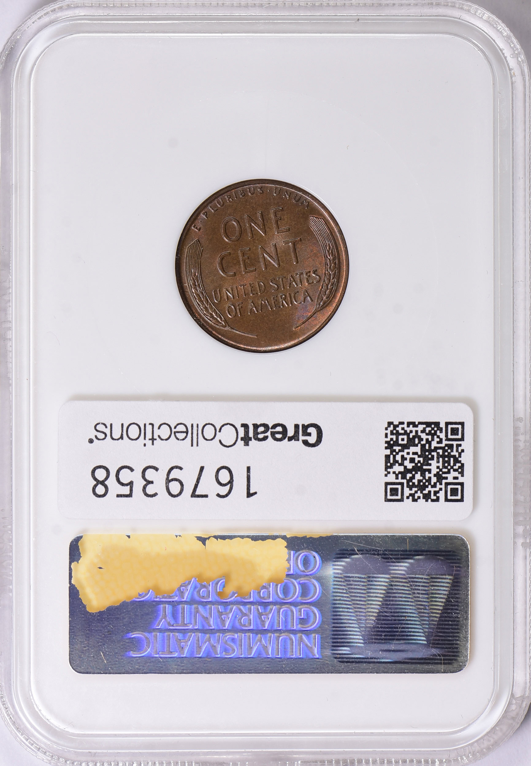 1955 Lincoln Cent Doubled Die Obverse NGC MS-65 RB OH (Toned) (Item ...