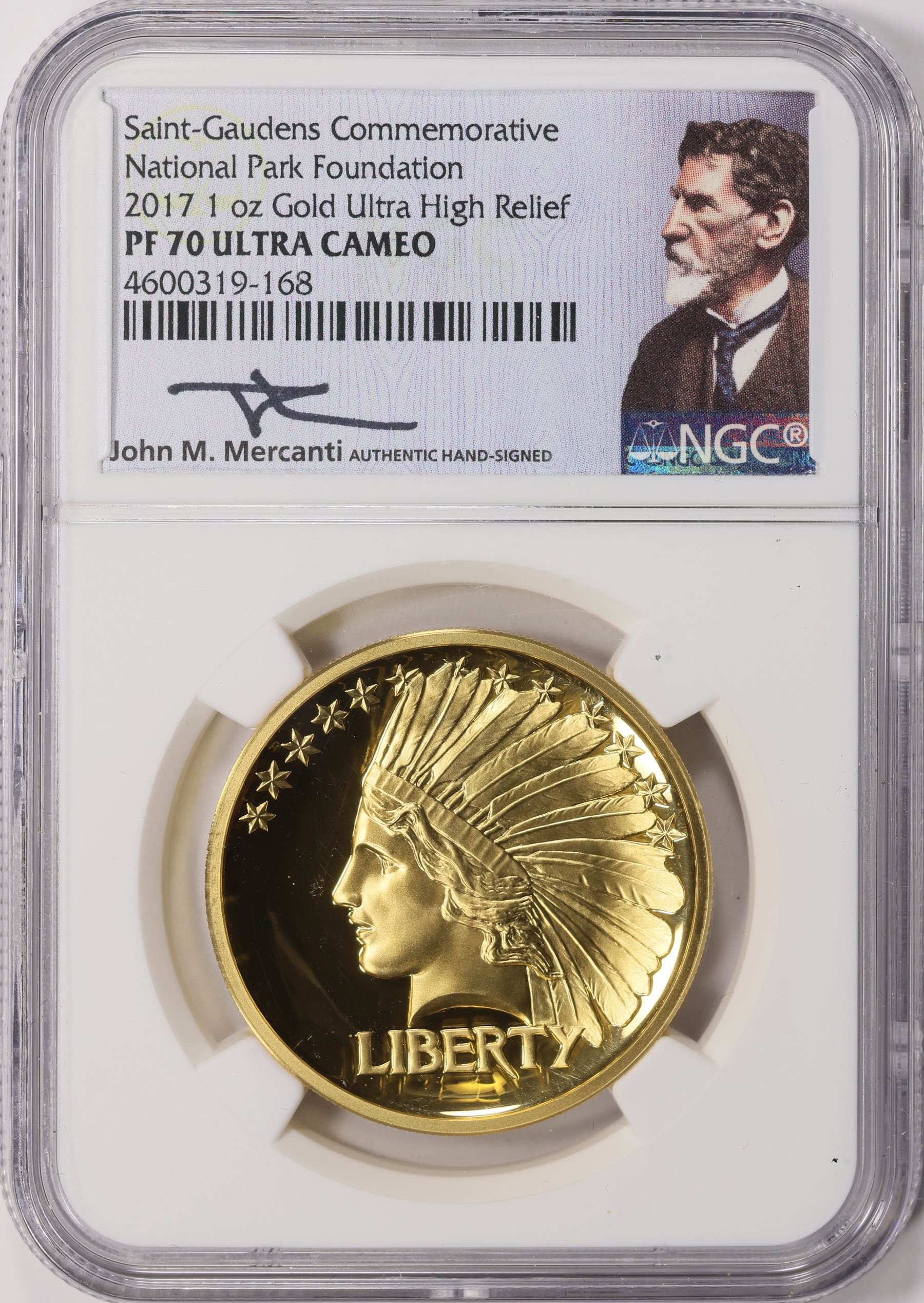 2017 Saint-Gaudens Commemorative National Park Foundation Double Eagle ...