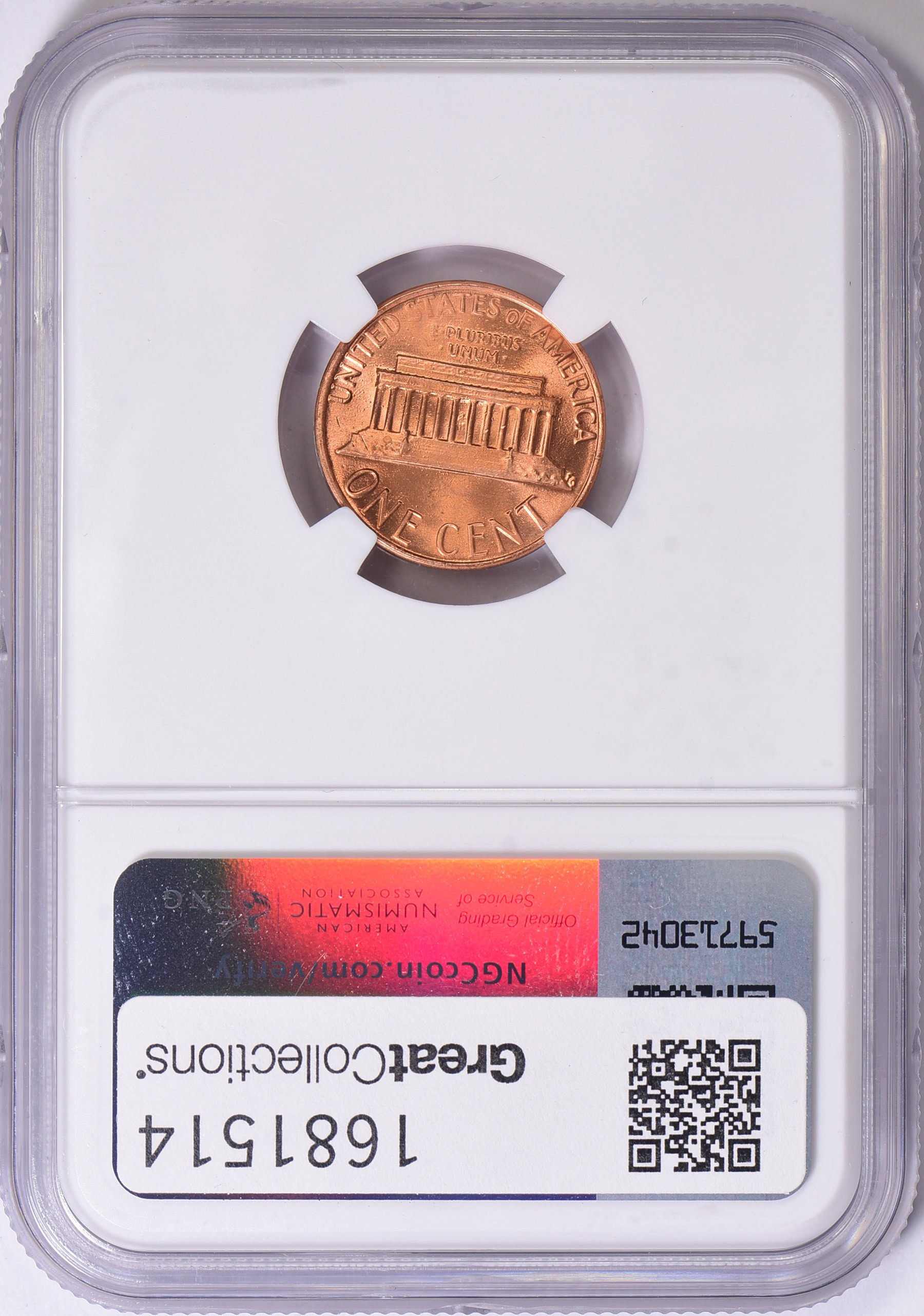 1982 Lincoln Cent Zinc Large Date NGC MS-68 RD (Lincoln Label) (Item ...