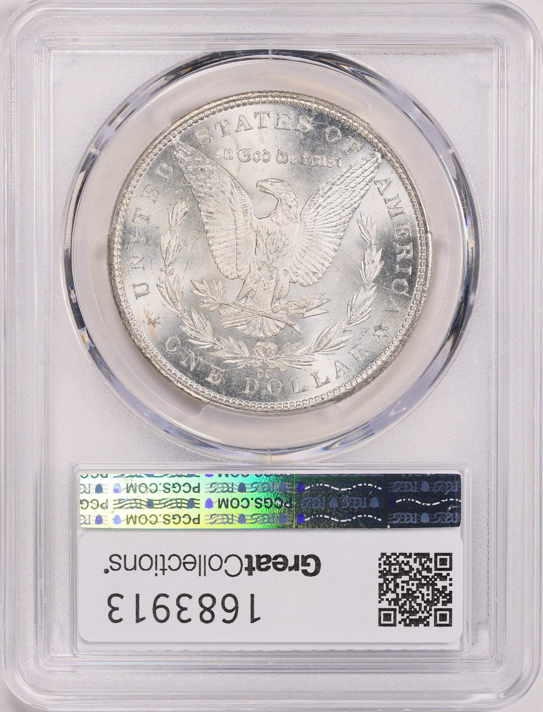 1890-CC Morgan Silver Dollar PCGS MS-63 (CAC Green) (Item 1683913) | GreatCollections Coin Auctions
