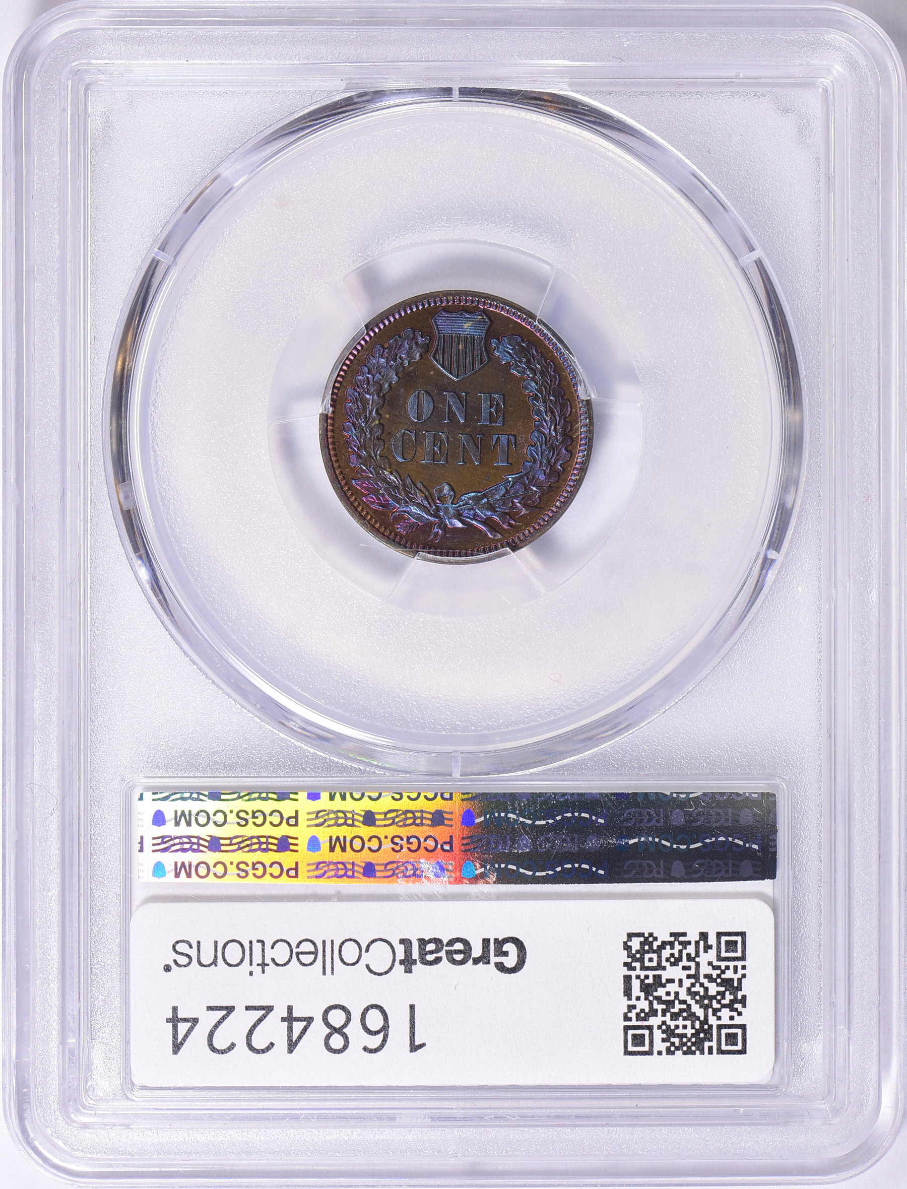 1904 Indian Cent PCGS Proof-66 BN (Toned) (The Larry Shepherd ...