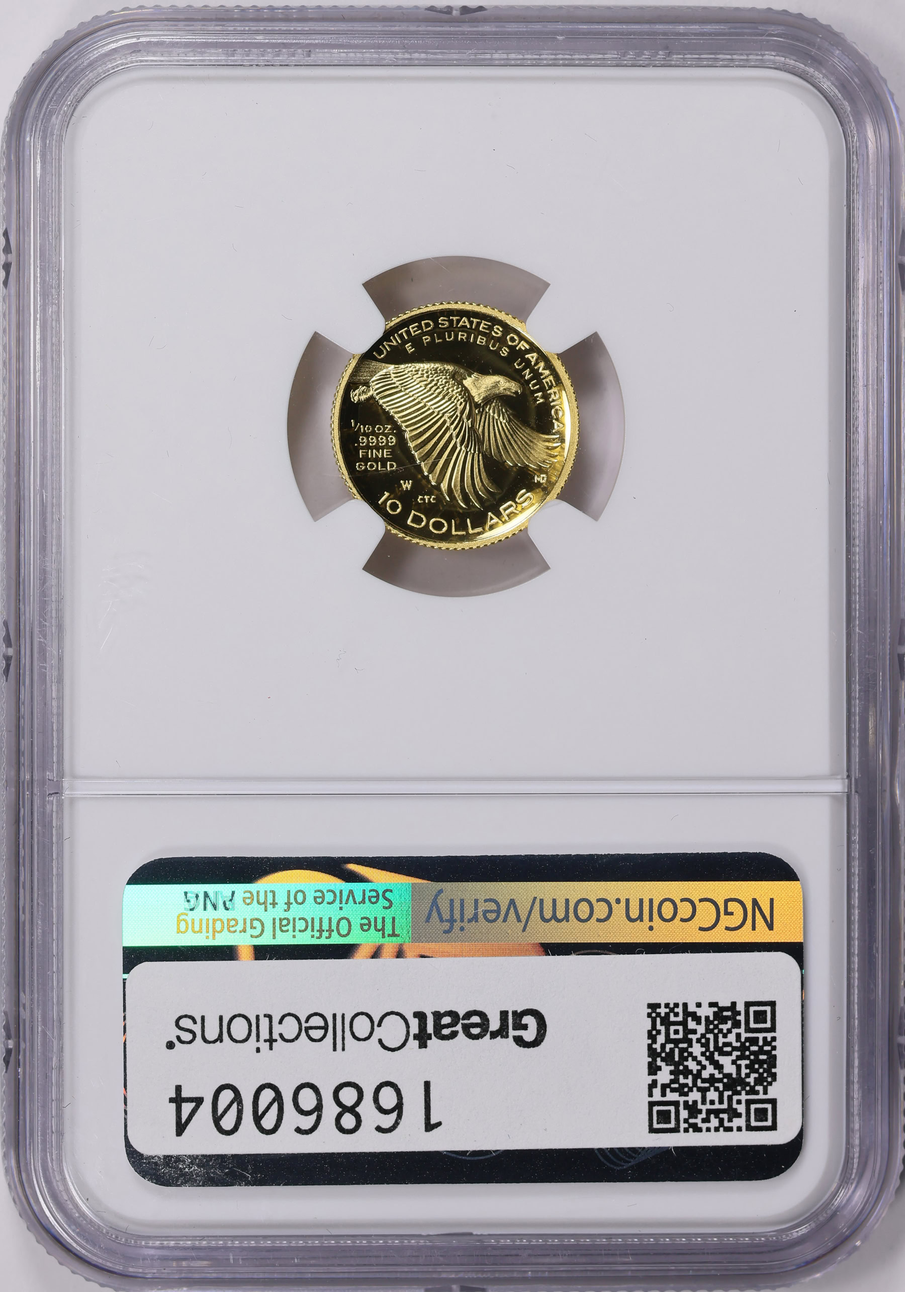 2018-W $10 Gold American Liberty High Relief NGC Proof-70 UC (Red Book ...