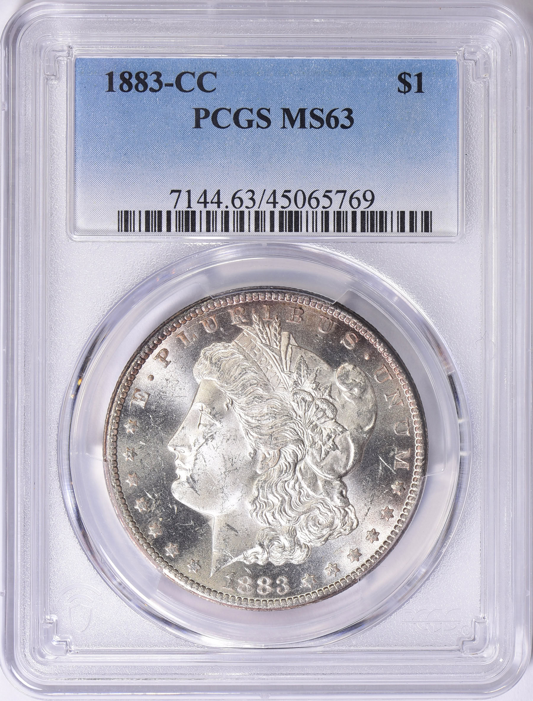 1883-CC Morgan Silver Dollar PCGS MS-63 (Item 1686404 ...