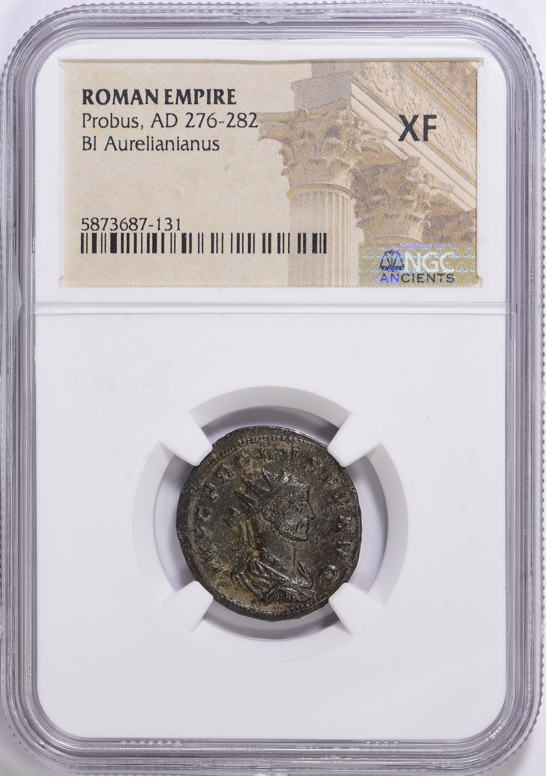 Ancient Roman Empire, Probus (A.D. 276-282) A.D. 277 BI Antoninianus ...