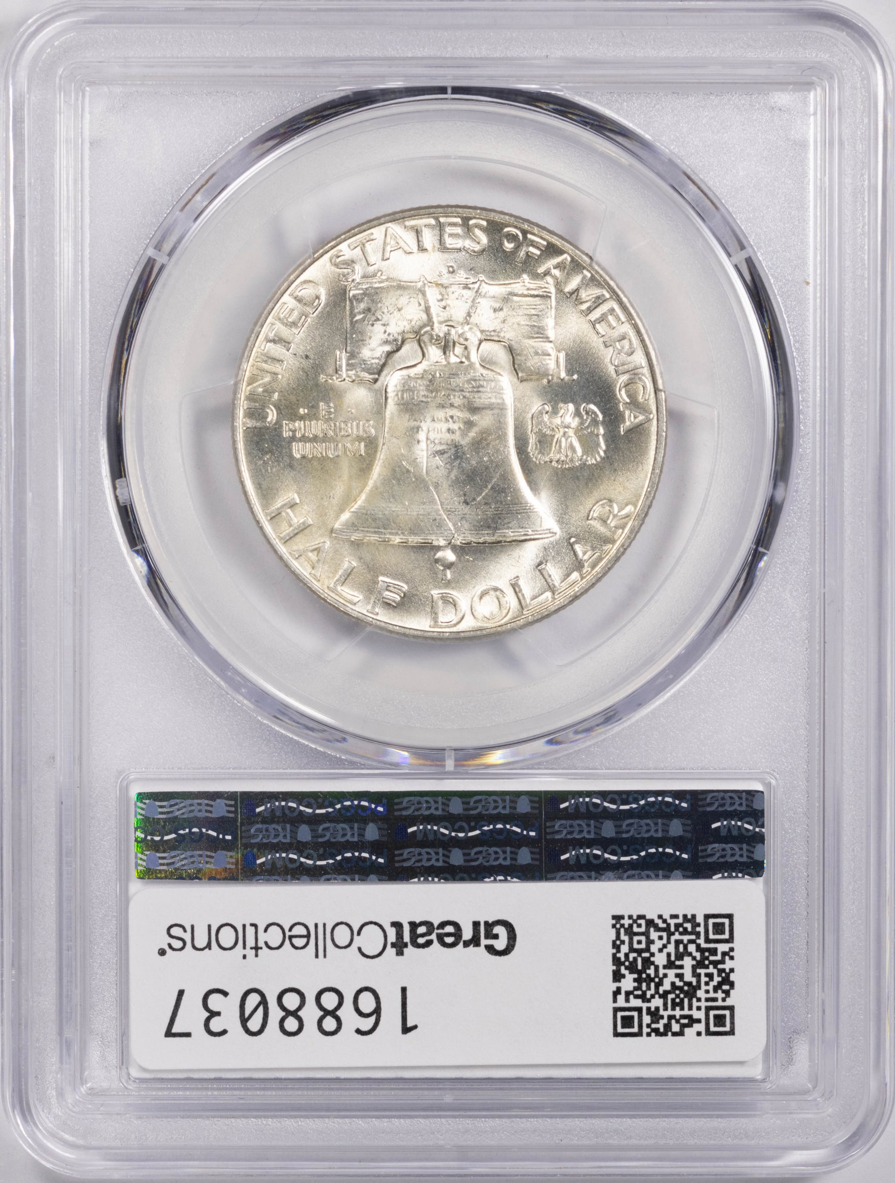 1952-D Franklin Half Dollar Booger Variety FS-401 PCGS MS-64 FBL (Item ...