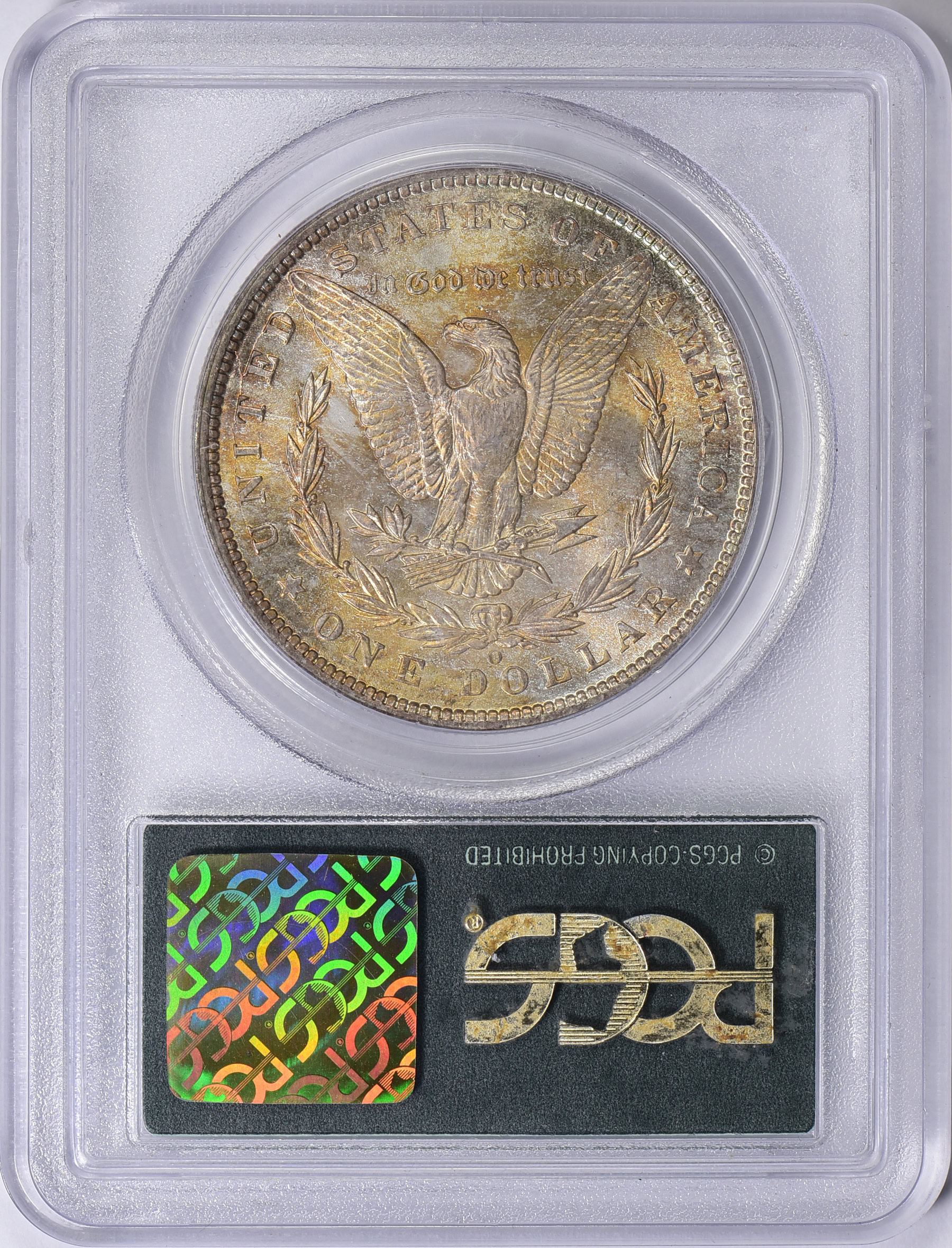 1900-O Morgan Silver Dollar PCGS MS-64 OGH (Toned) (Item 1689355) | GreatCollections Coin Auctions
