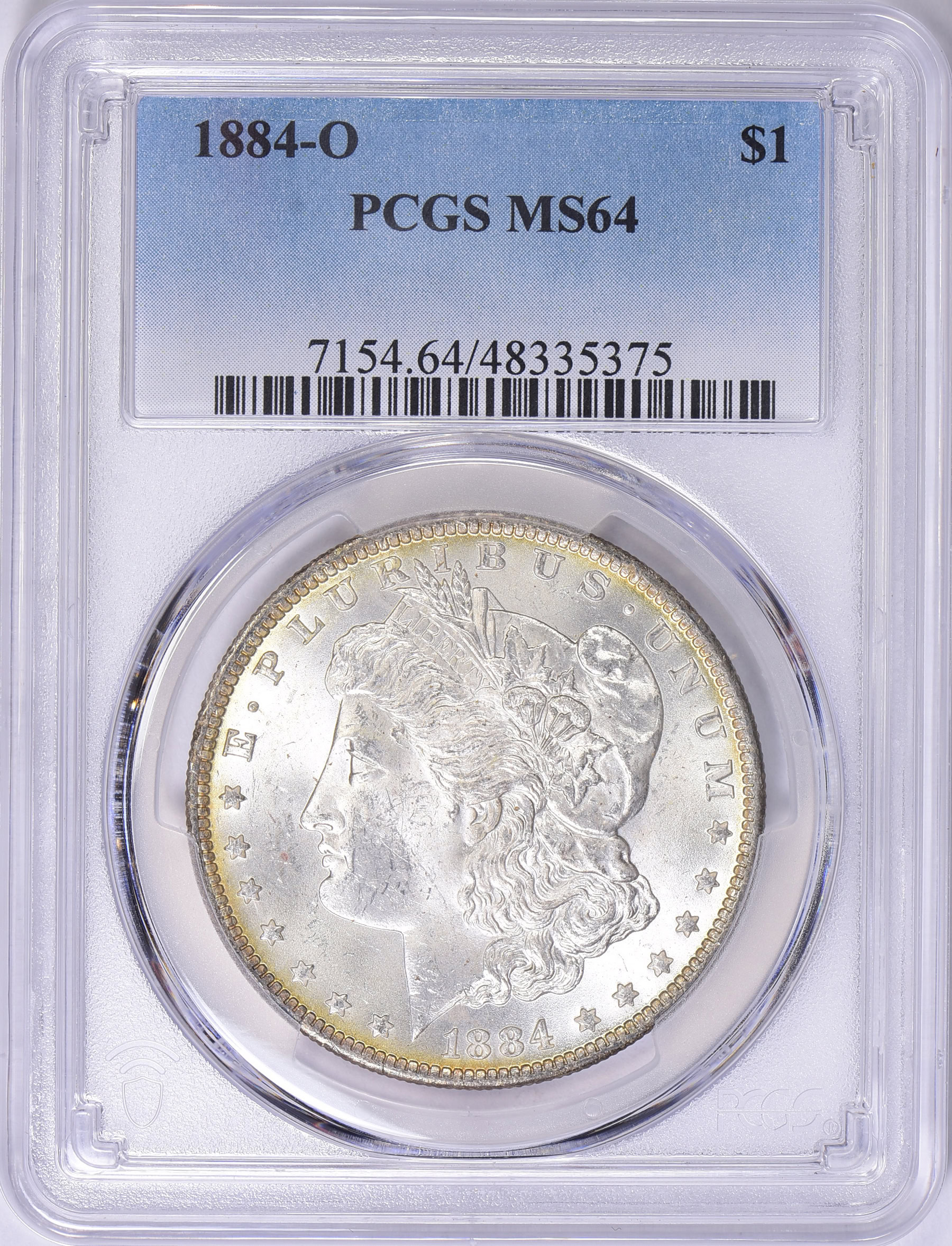 1884-O Morgan Silver Dollar PCGS MS-64 (Item 1689462) | GreatCollections Coin Auctions