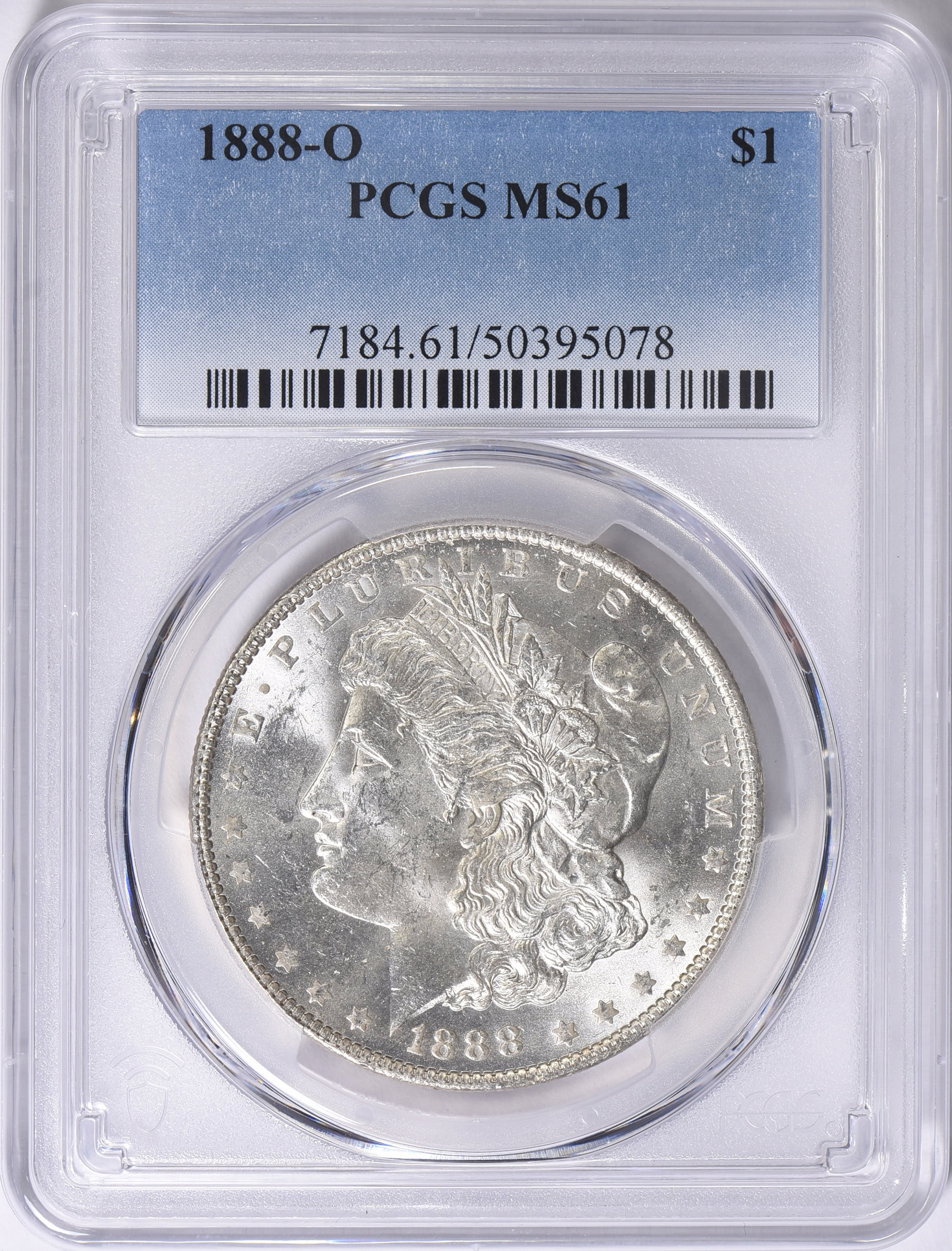 1888-O Morgan Silver Dollar PCGS MS-61 (Item 1691366) | GreatCollections Coin Auctions
