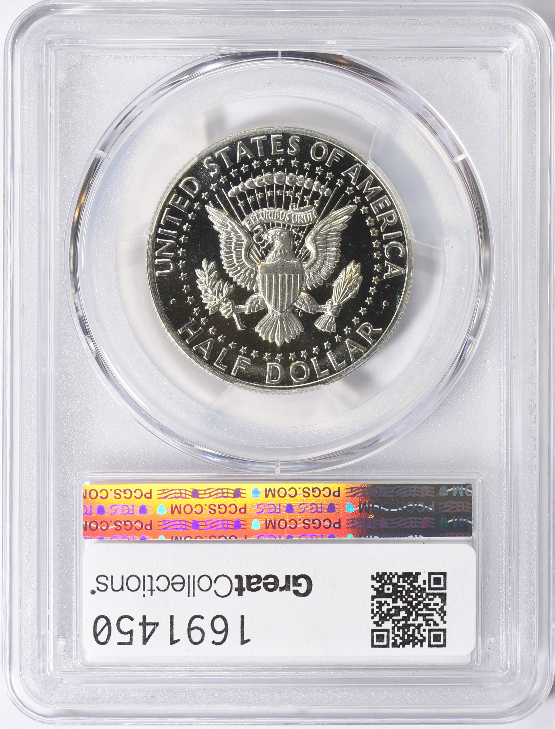 1964 Kennedy Half Dollar Accented Hair PCGS Proof-69 CAMEO (Item ...