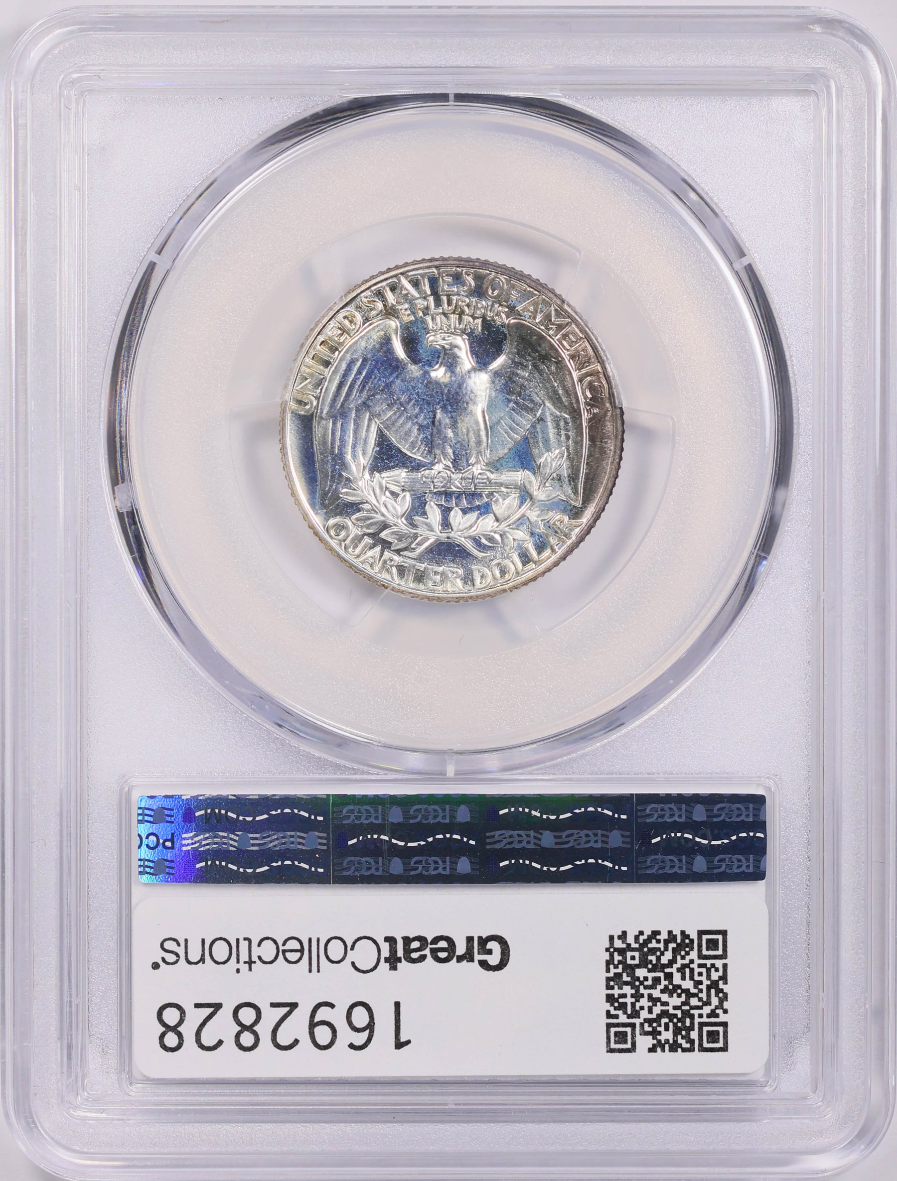 1955 Washington Quarter PCGS Proof-66 (Toned) (Item 1692828 ...