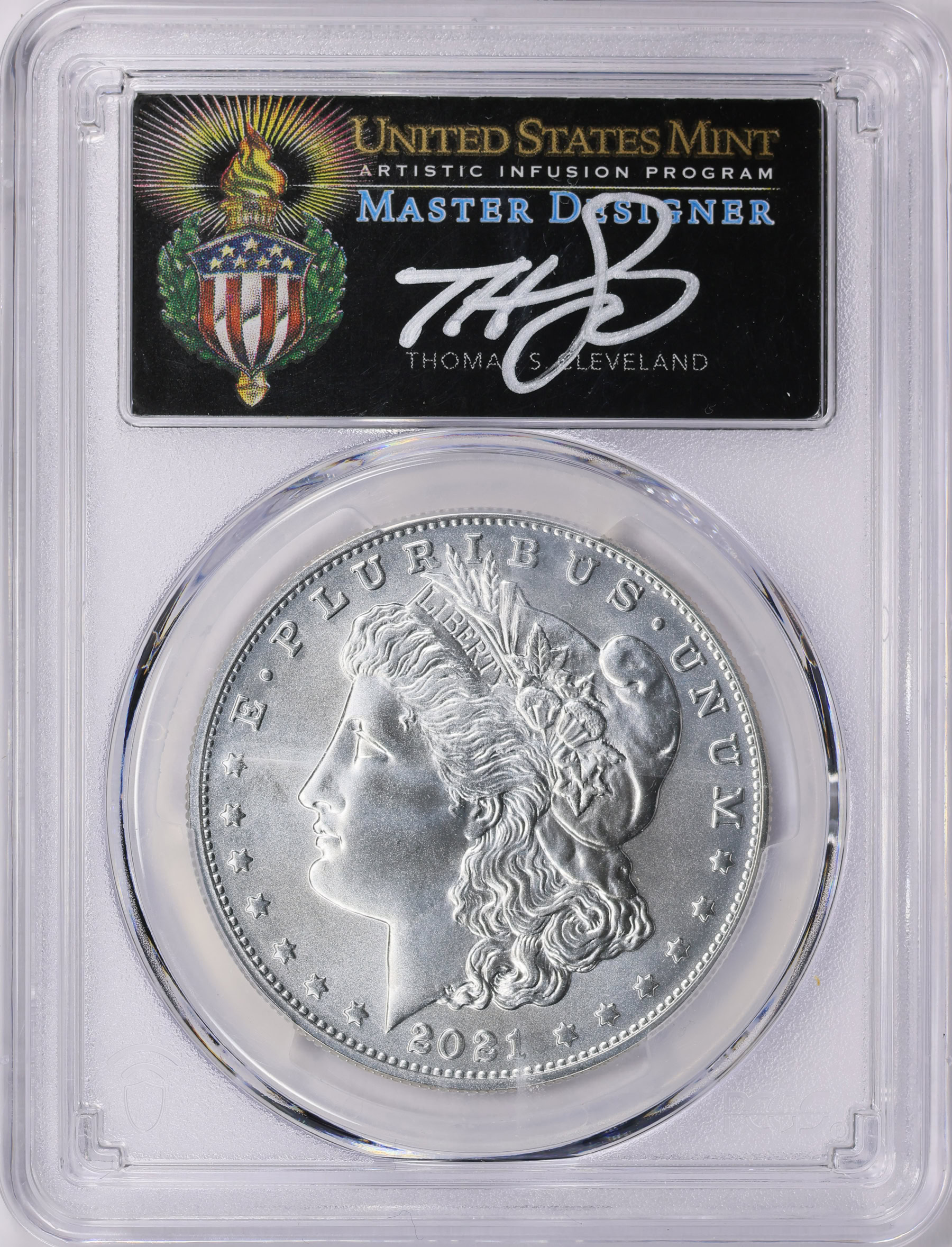2021 Morgan Silver Dollar 100th Anniversary Advanced Release PCGS MS-70 ...