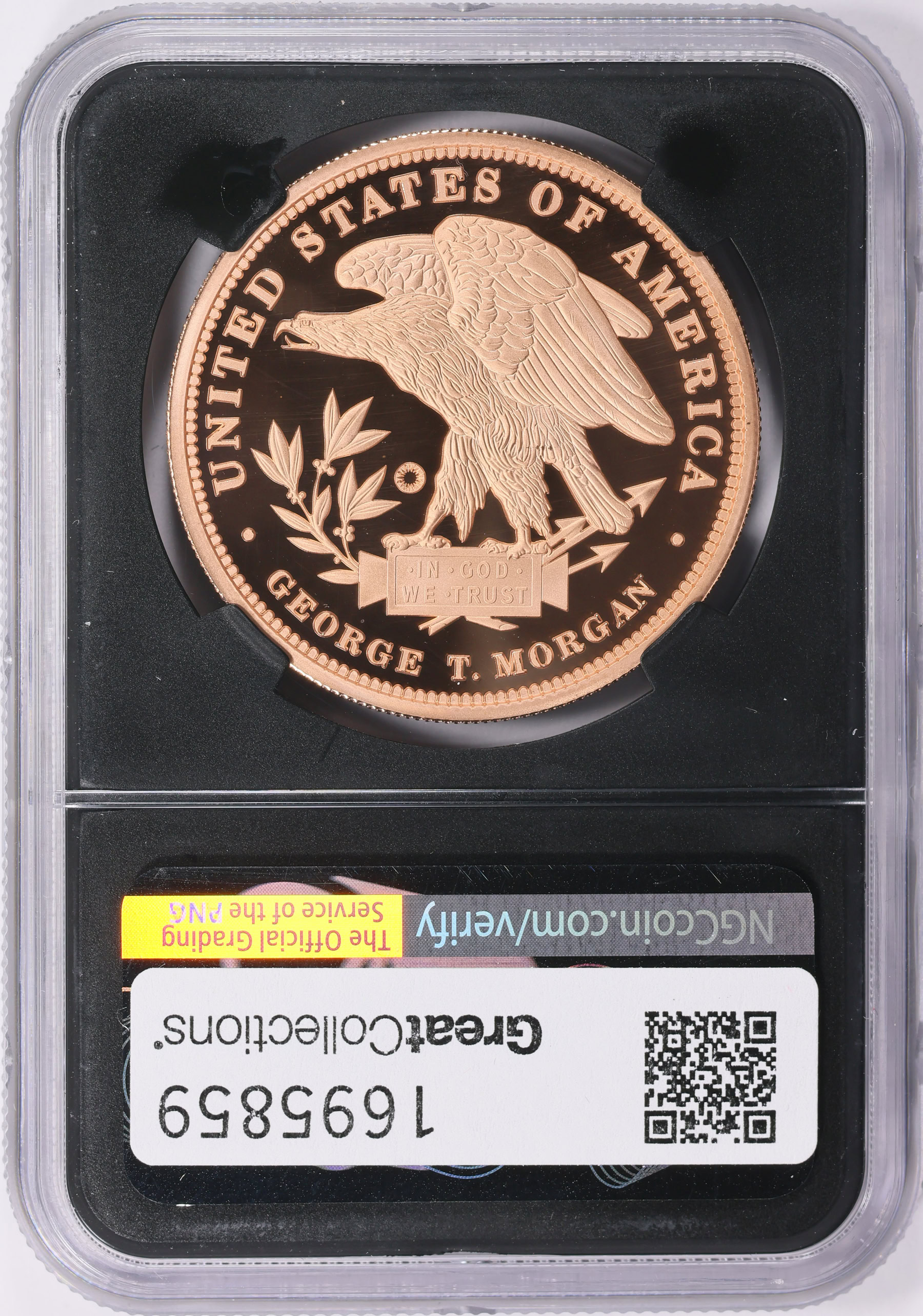 1879-2019 Copper 38.6mm Morgan Schoolgirl Dollar Private Issue Struck ...