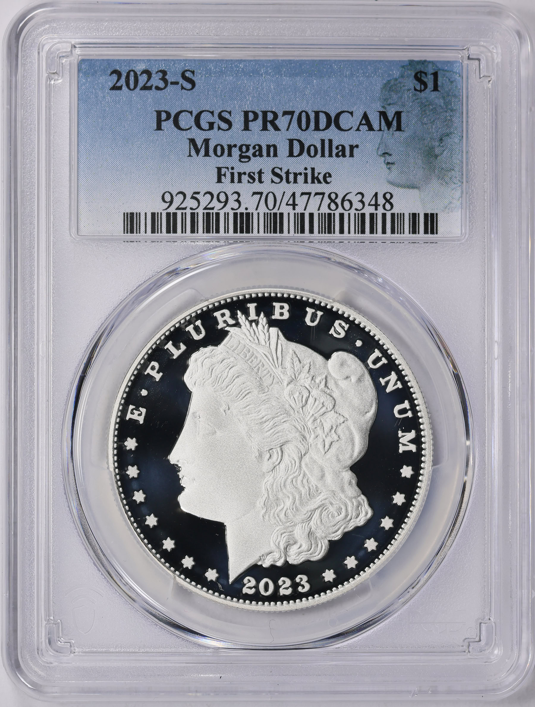 2023-S Morgan Silver Dollar First Strike PCGS Proof-70 DCAM (Morgan ...