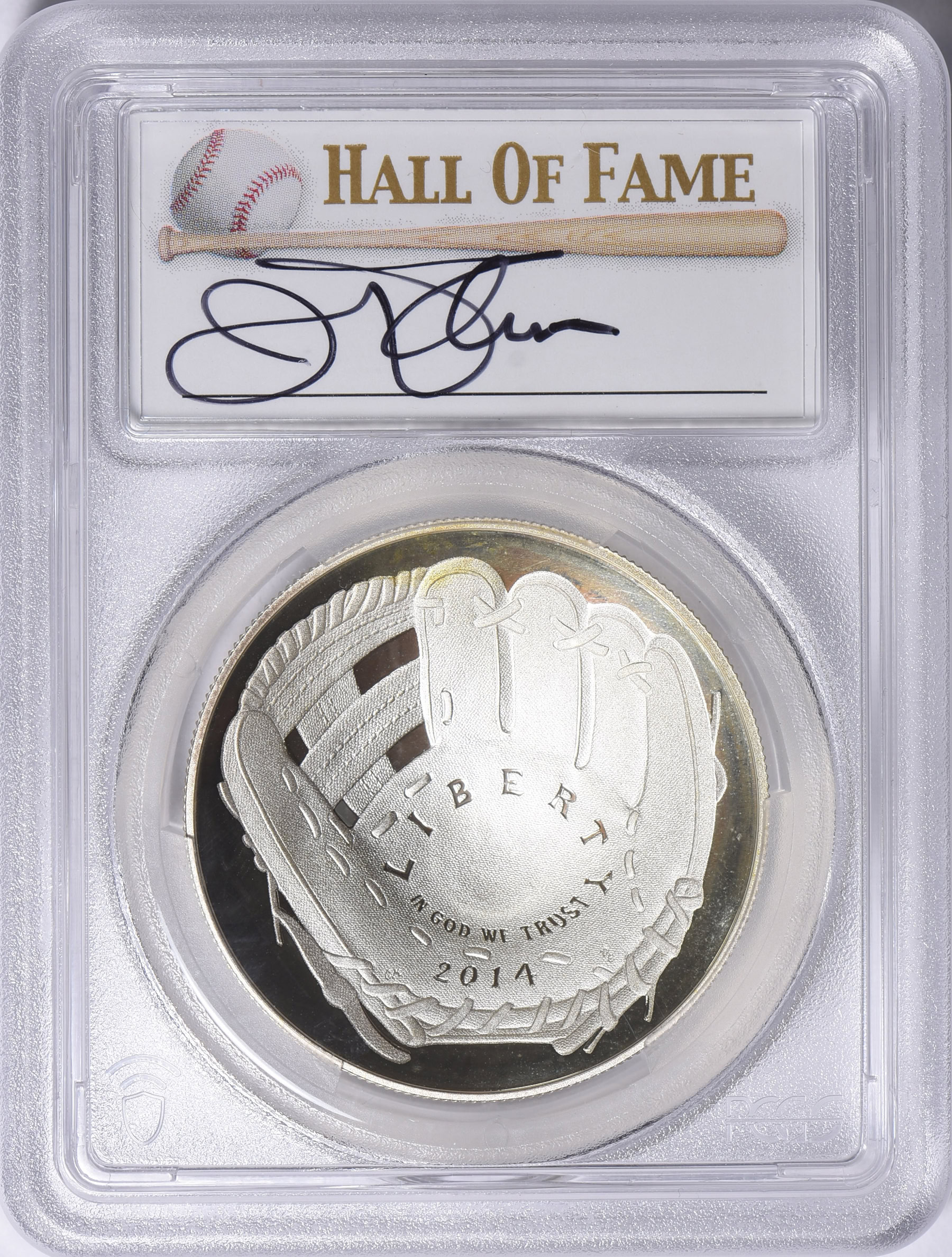 2014-P Baseball Hall of Fame Silver Dollar 3x AL Cy Young Winner 1 of 8 ...