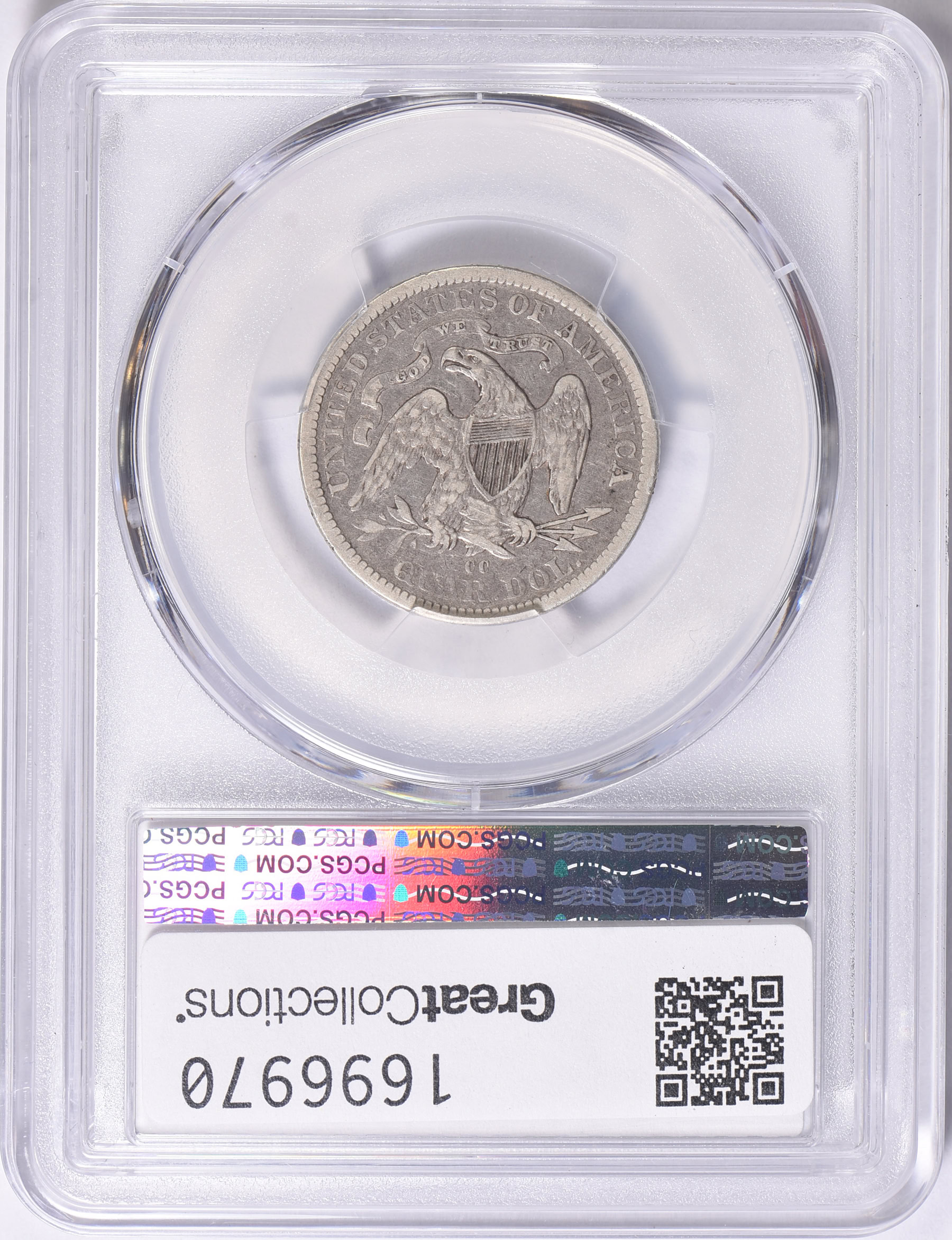 1877-CC Seated Liberty Quarter PCGS VF-30 (Item 1696970) | GreatCollections Coin Auctions