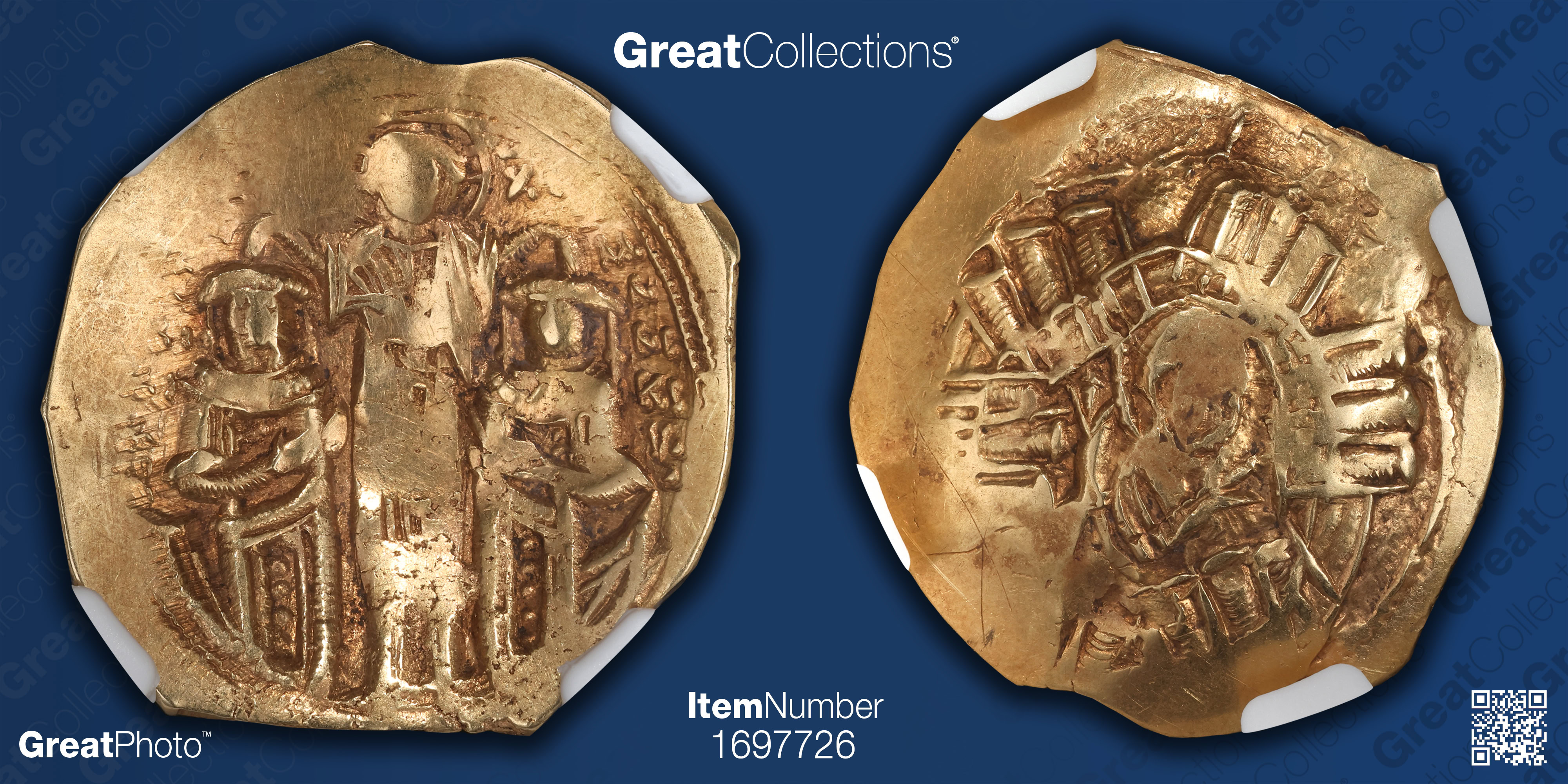 Ancient Byzantine Empire, Andronicus II and Michael IX (A.D. 1282-1328 ...